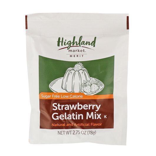 Highland Market Sugar Free Assorted Reds Gelatin Mix, 2.7 Ounce -- 18 ...