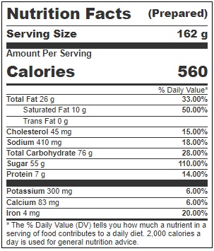 Sweetsource Mondo 3 Layer Chocolate Cake, 80 Ounce -- 2 per case