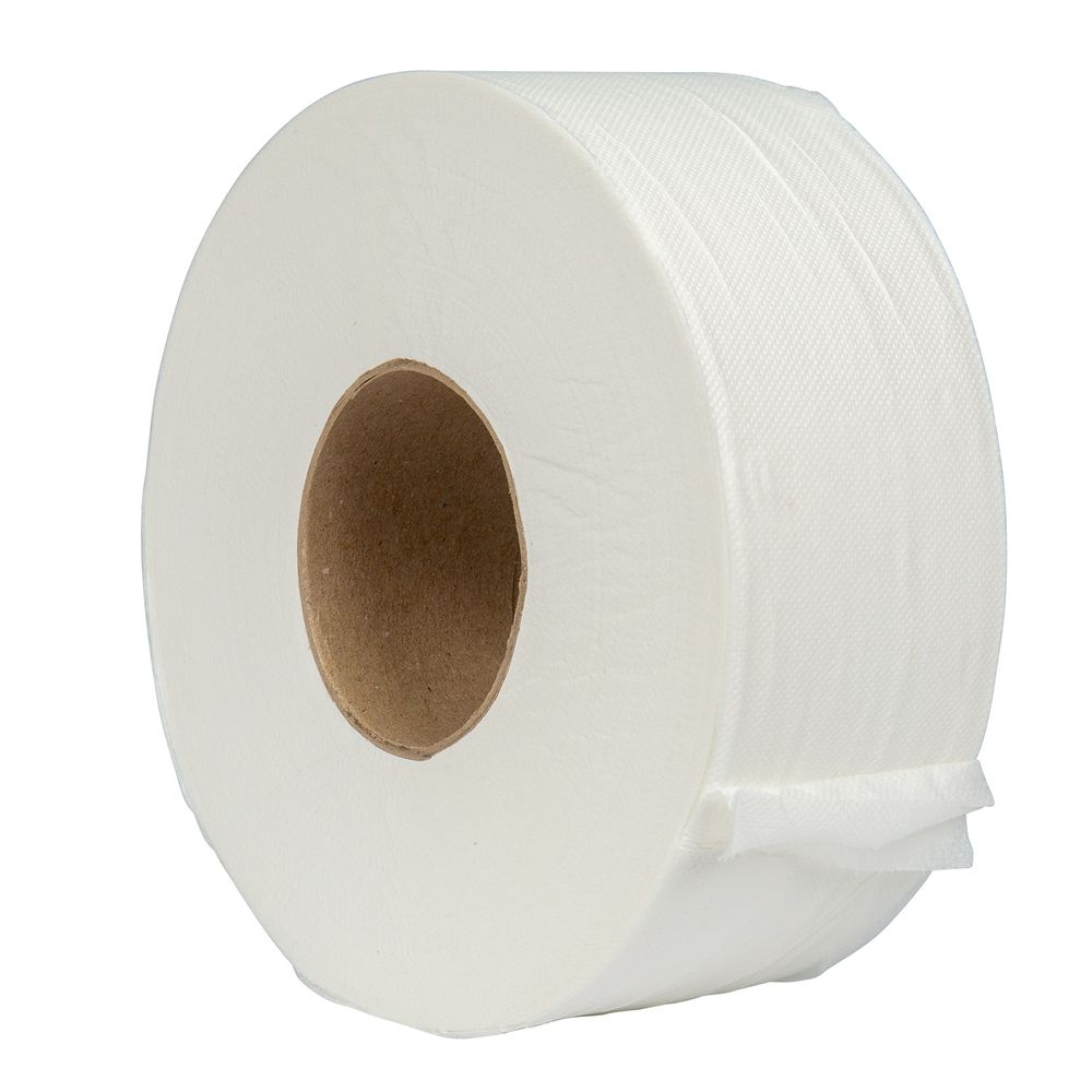 Companions Essentials White 2 Ply Jumbo Roll Bath Tissue, 700 feet ...