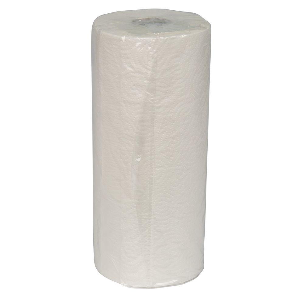 Companions Merit White 2 Ply Kitchen Roll Towel, 250 sheet -- 12 per ...