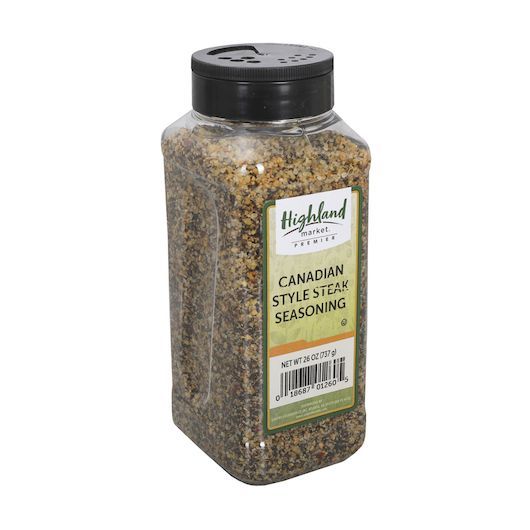 Highland Market Premier Canadian Style Steak Seasoning, 26 Ounce -- 6 ...