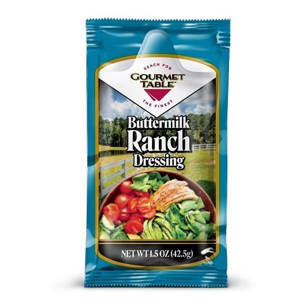 Gourmet Table Buttermilk Ranch Dressing, 1.5 Ounce -- 60 per case ...
