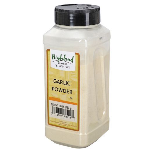 Highland Market Essentials Garlic Powder, 19 Ounce -- 6 per case