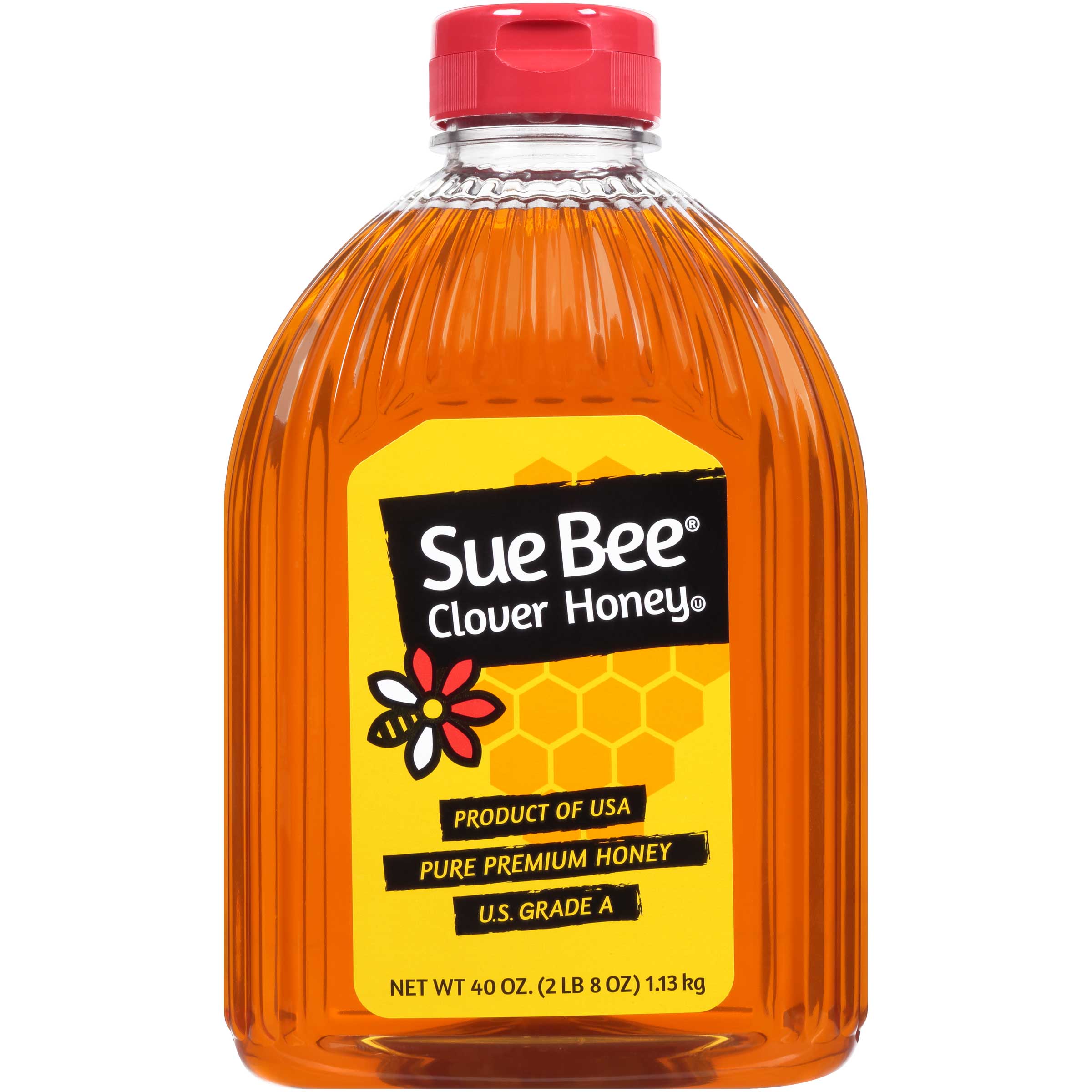 Sue Bee White Honey in Plastic, 2.5 Pound -- 6 Case | FoodServiceDirect ...
