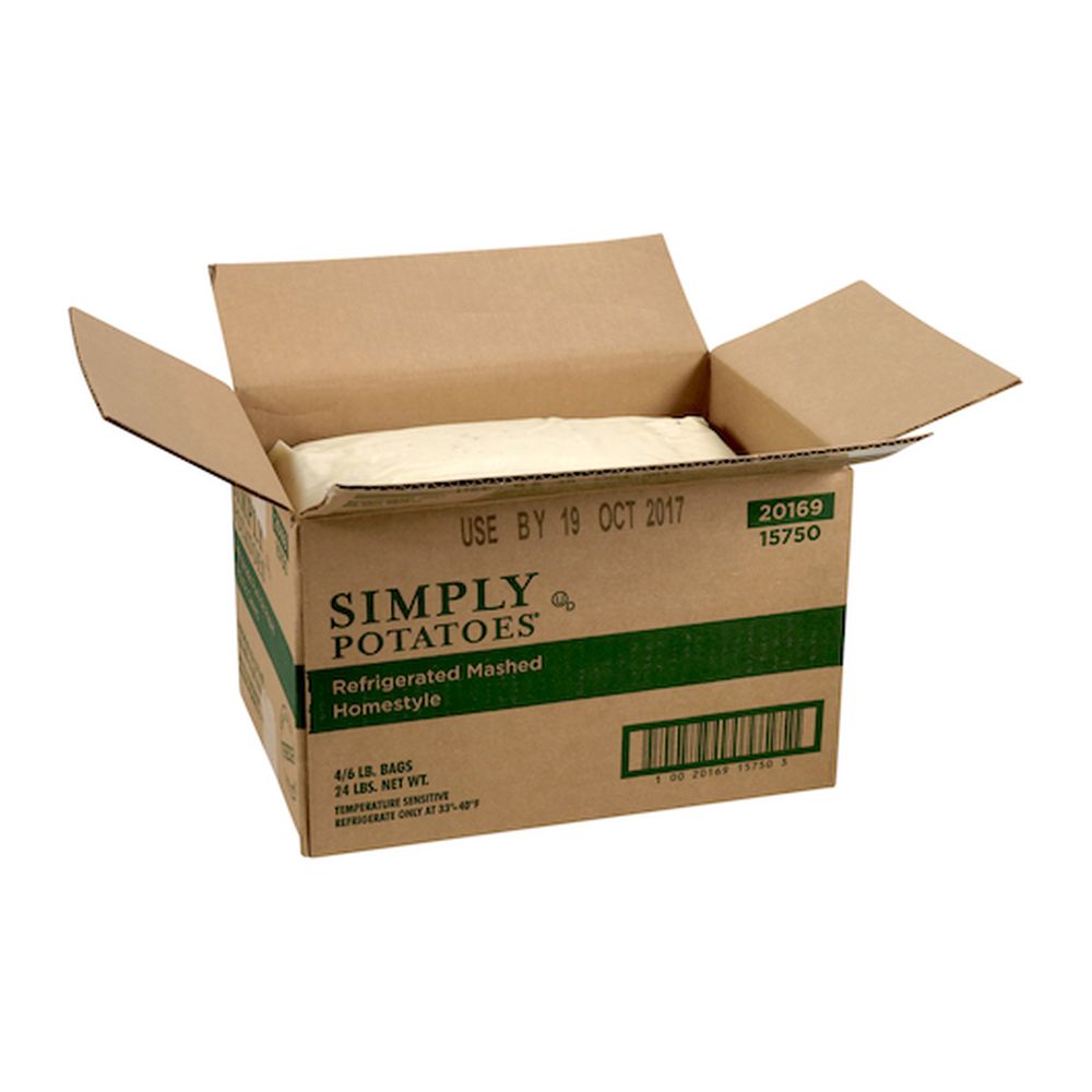 Simply Potatoes Northern Star Homestyle Mashed Potatoes, 6 Pound -- 4 ...