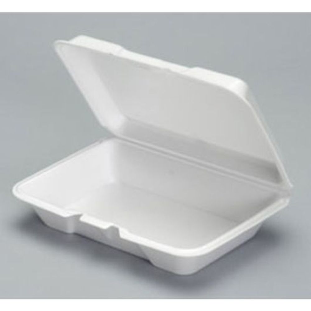 Genpak White Foam Large Shallow All Purpose Container, 100 count -- 2 ...