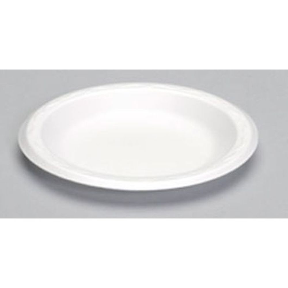 Genpak White Foam 6 inch Celebrity Plate, 125 count - 8 per case