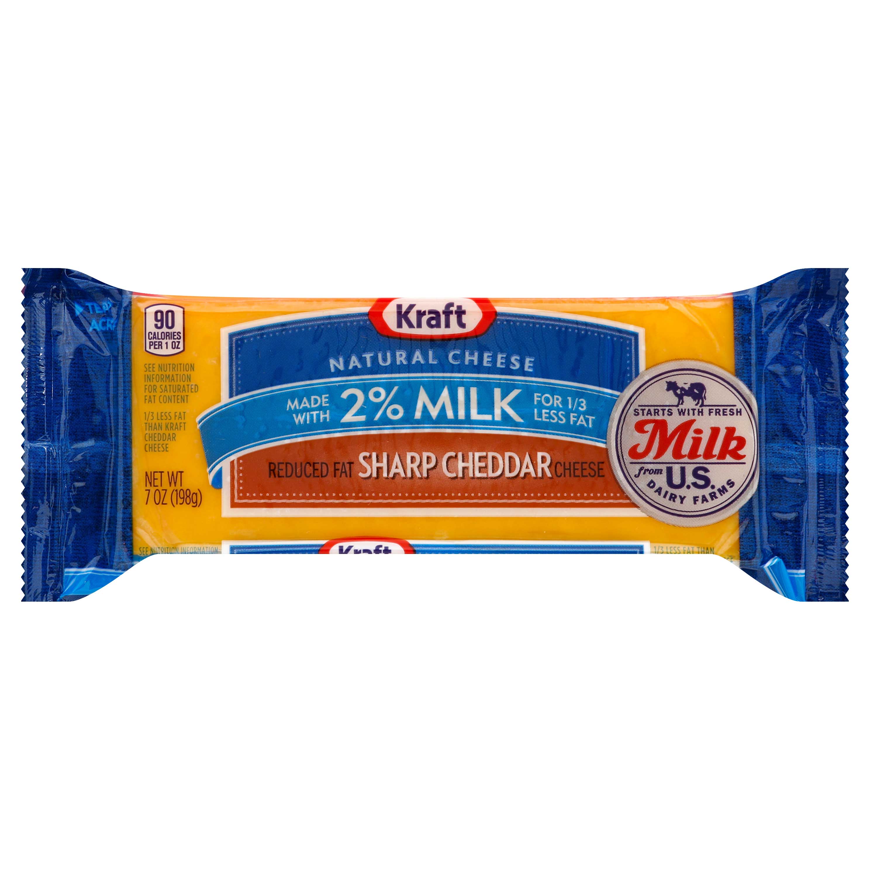 Kraft Sharp Natural Cheddar Cheese Block Case | FoodServiceDirect