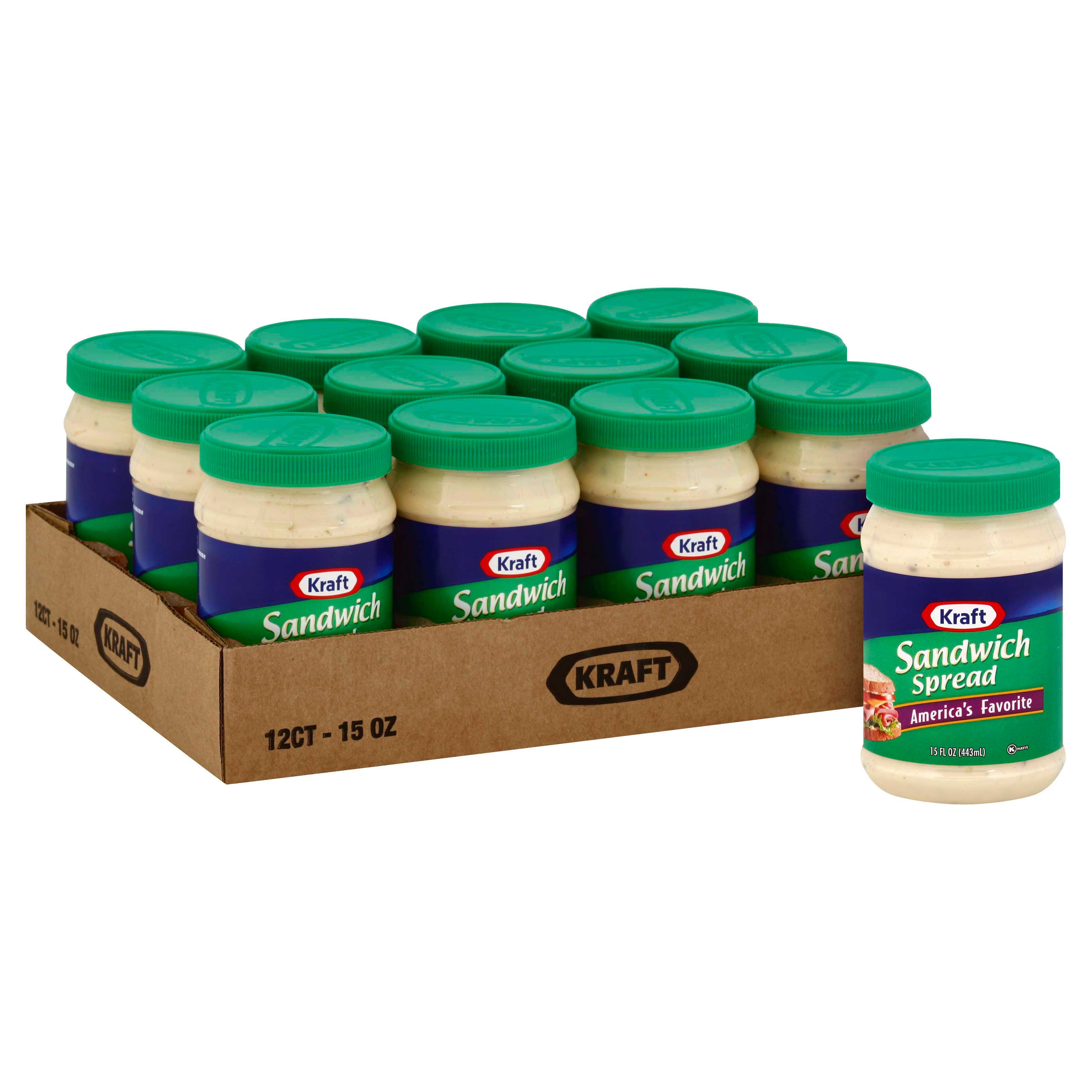 Kraft Spoonable Sandwich Spread Case | FoodServiceDirect