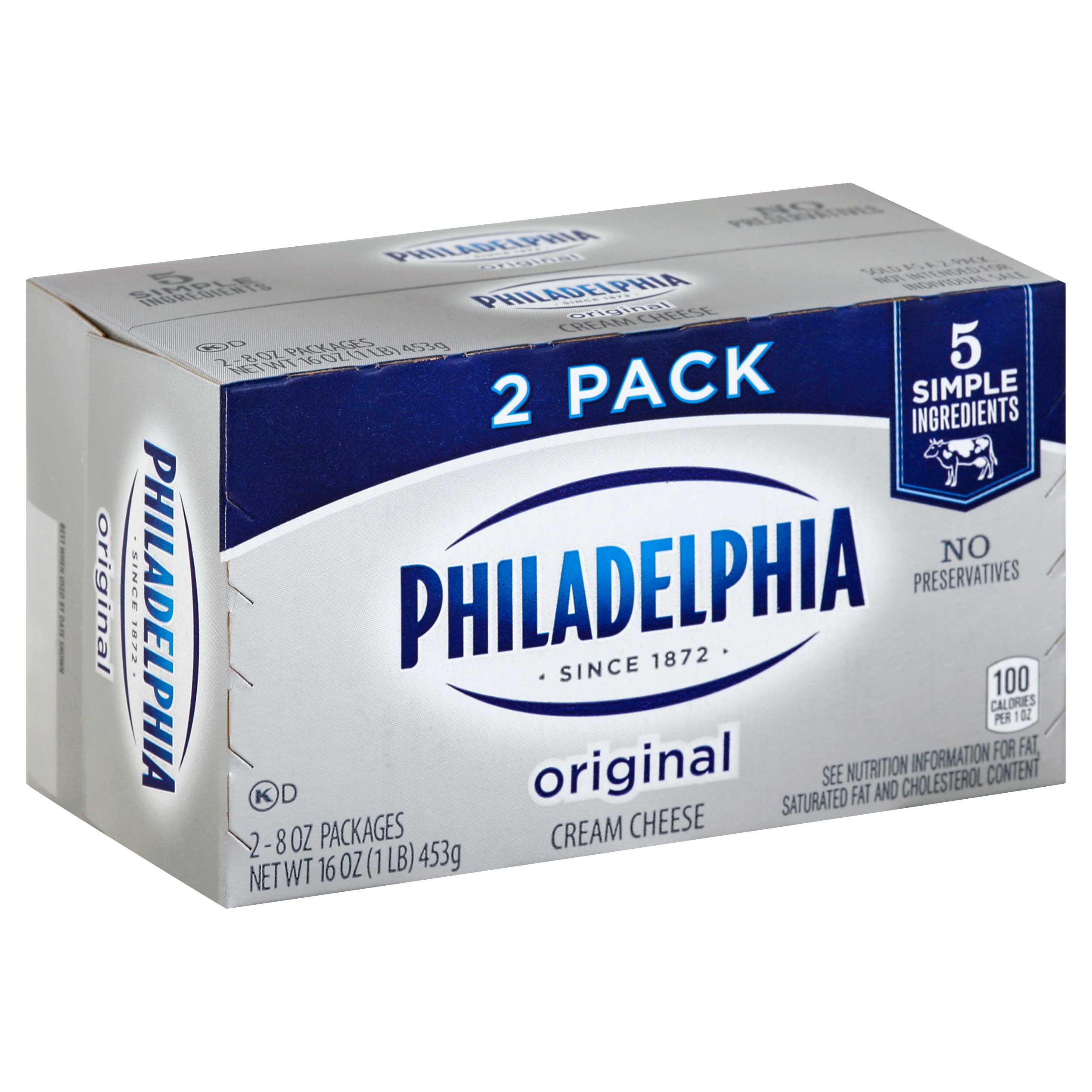 Philadelphia Large Cream Cheese Case | FoodServiceDirect