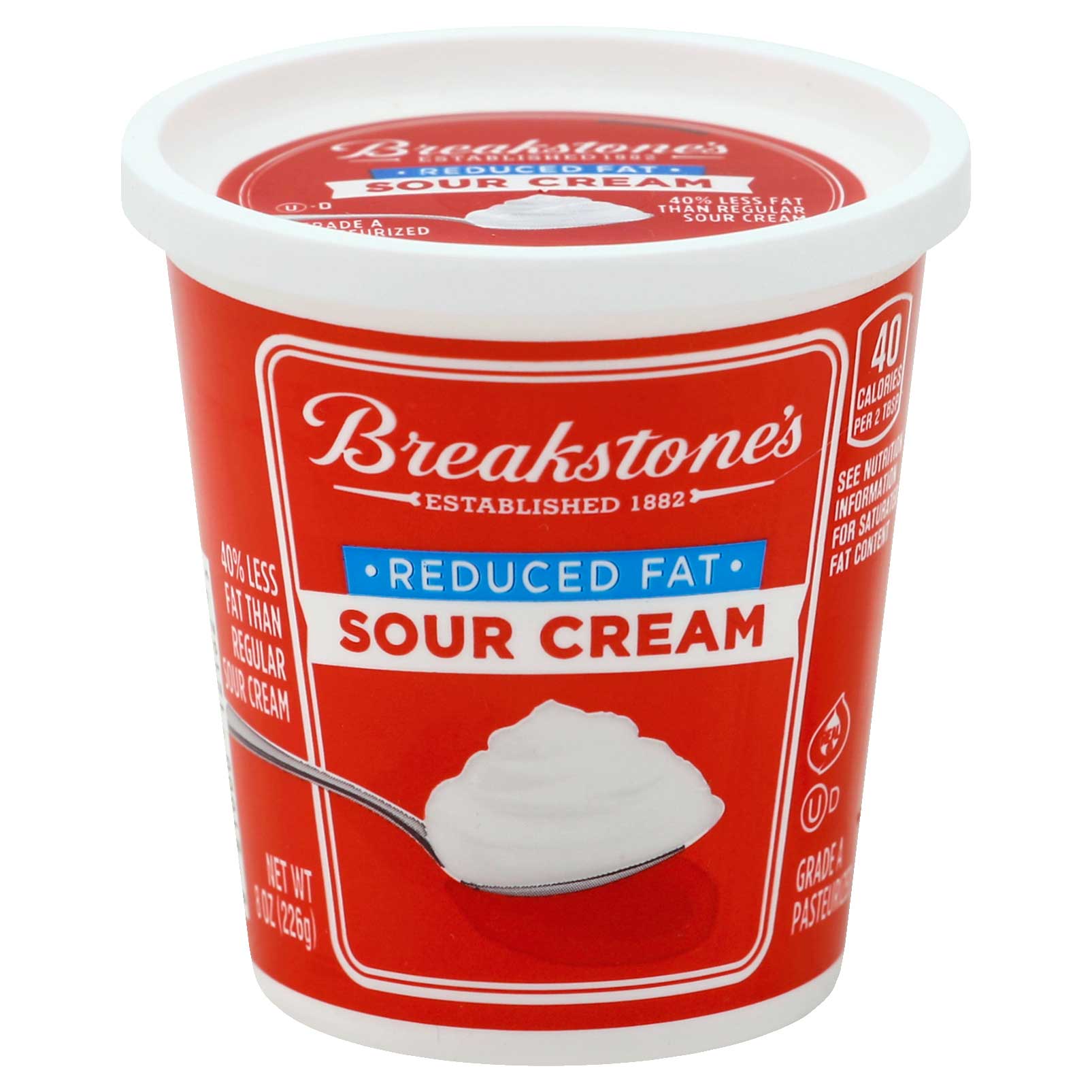 Kraft Breakstones Reduced Fat Sour Cream Case | FoodServiceDirect