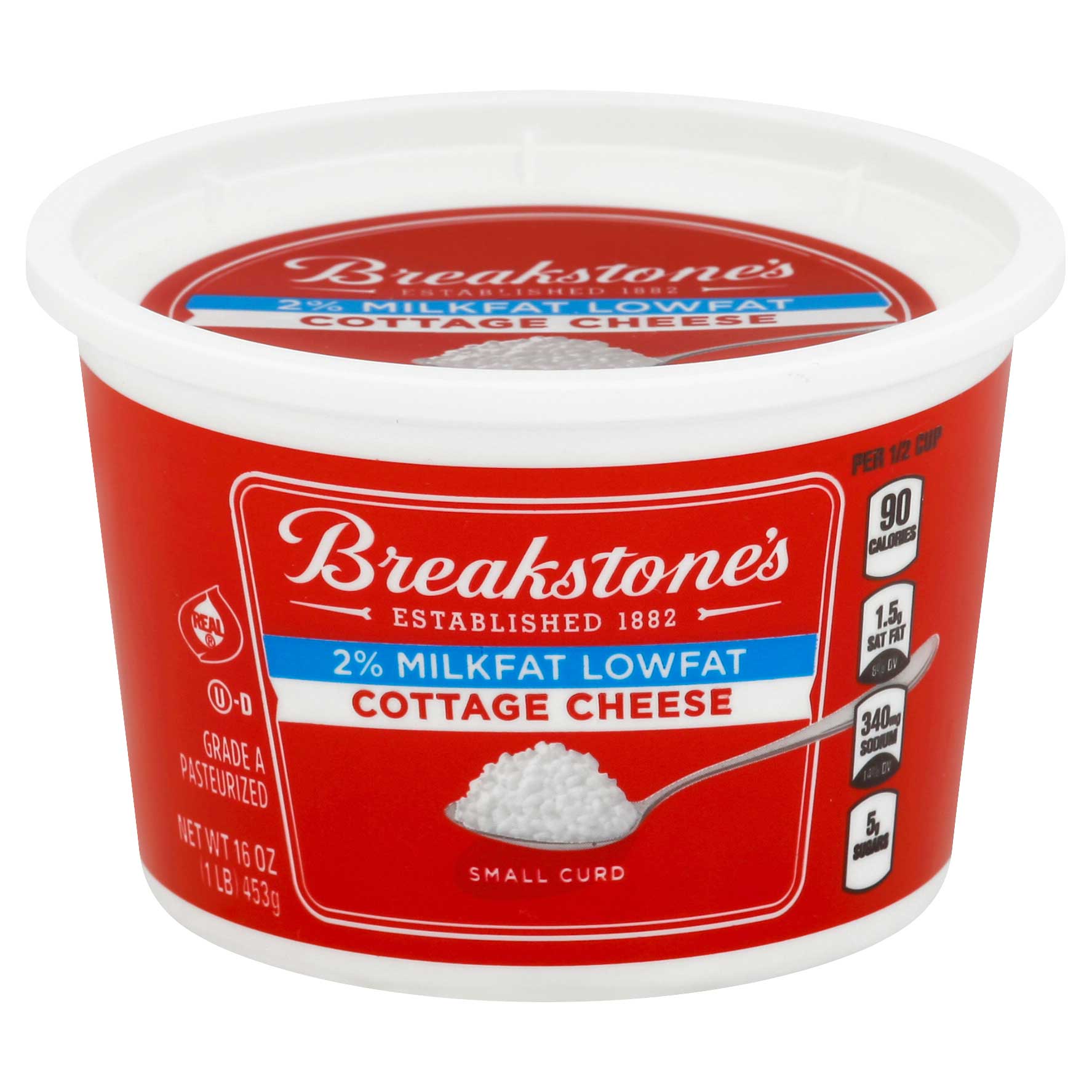 Kraft Breakstones Small Curd Cottage Cheese | FoodServiceDirect