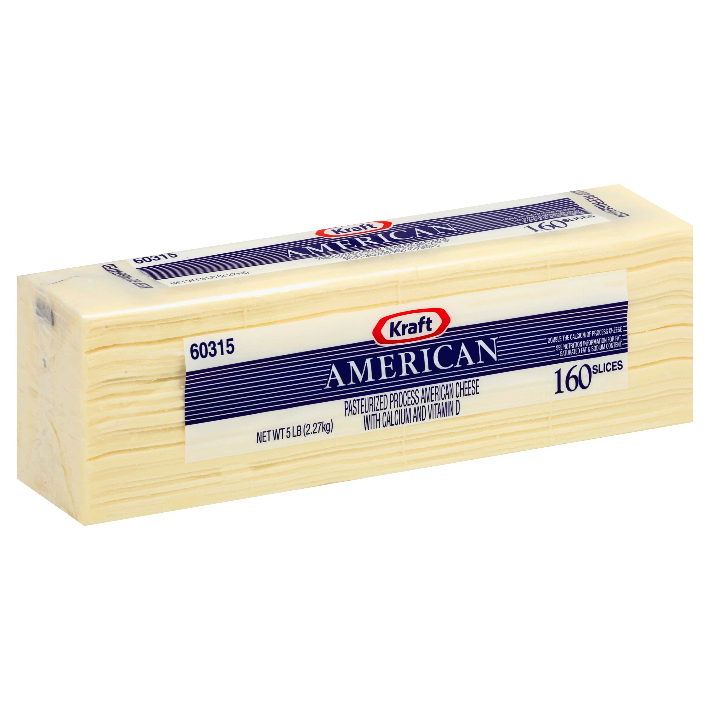 Kraft American Sliced White Cheese Case | FoodServiceDirect