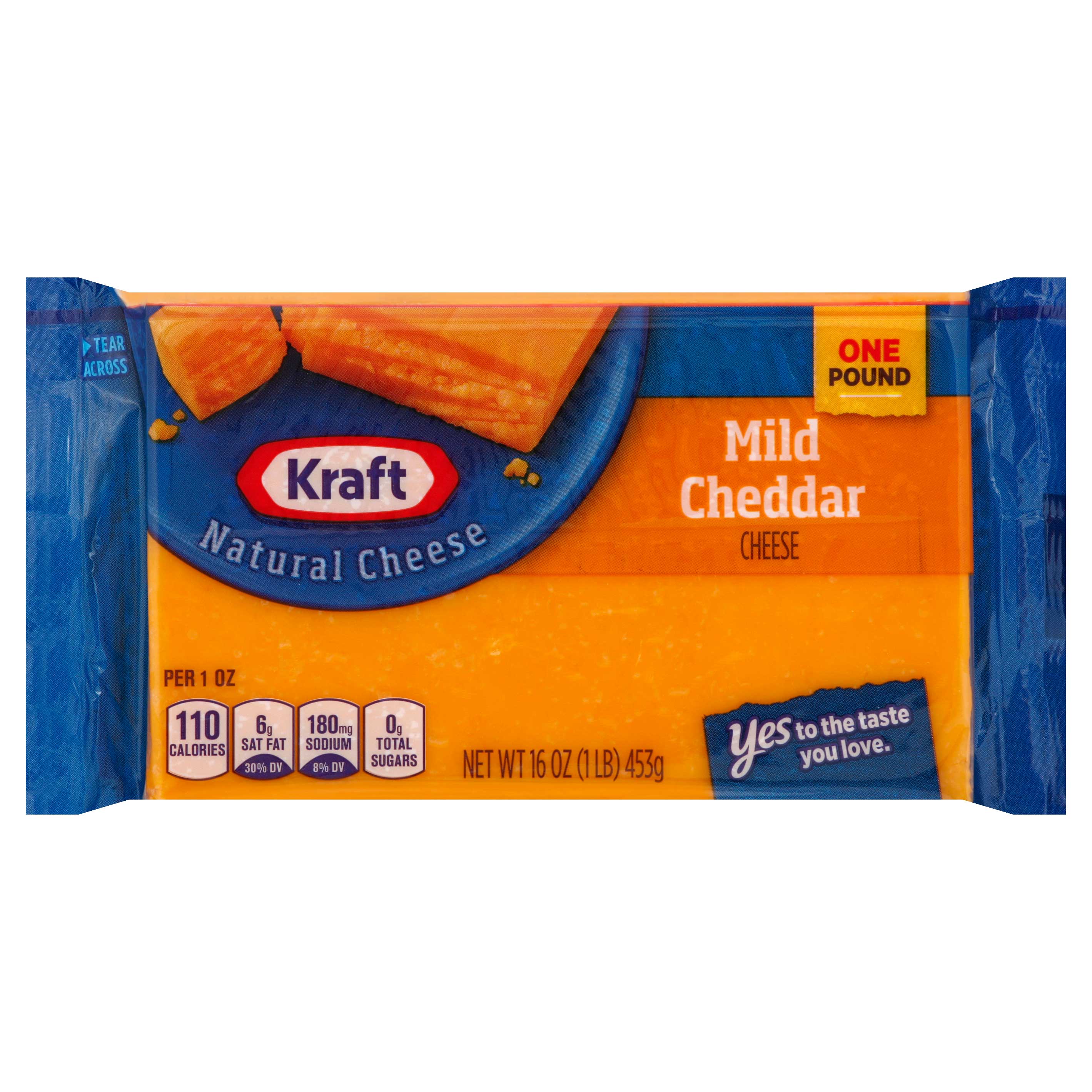 Kraft Mild Cheddar Chunk Cheese | FoodServiceDirect