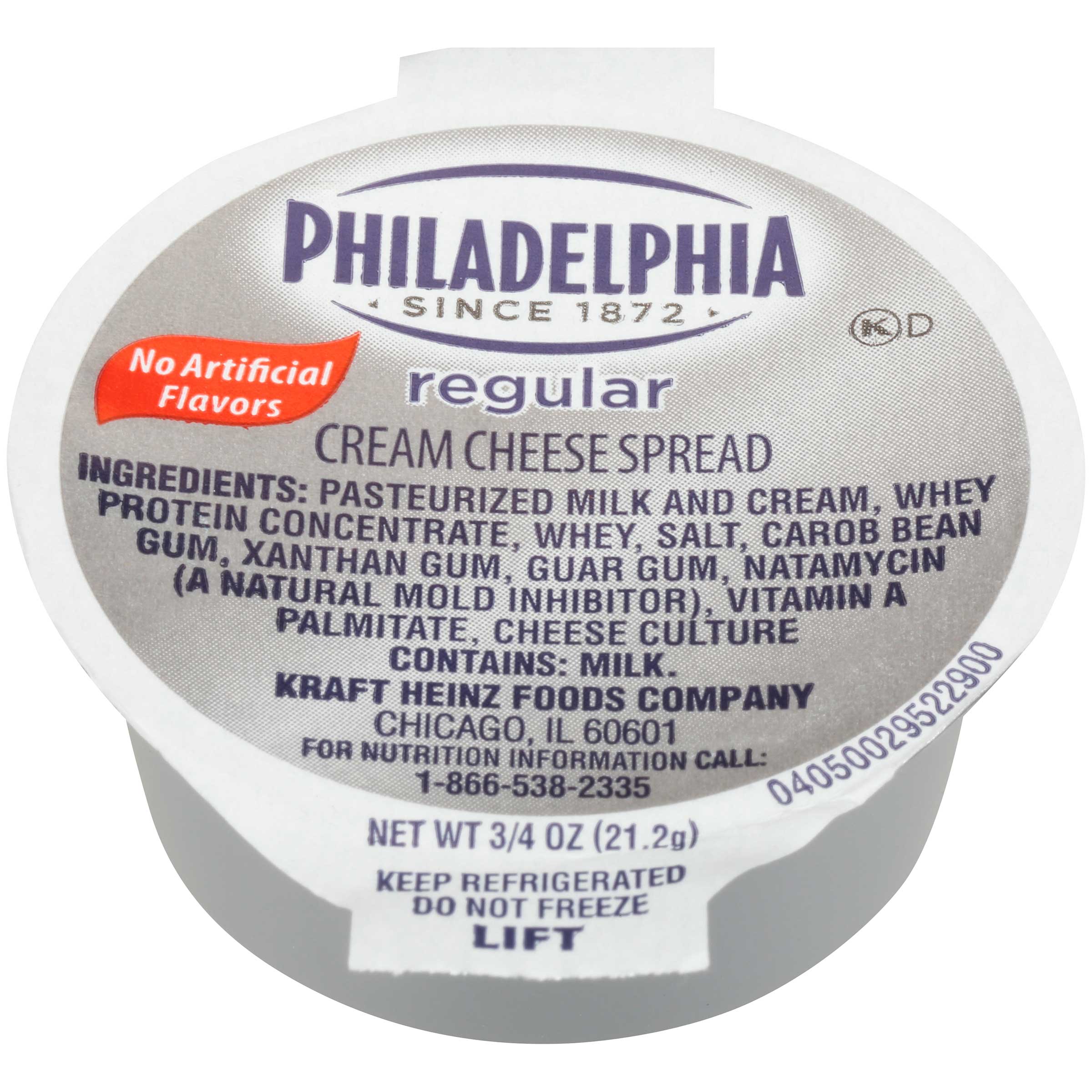 Philadelphia Cream Cheese Single Serving