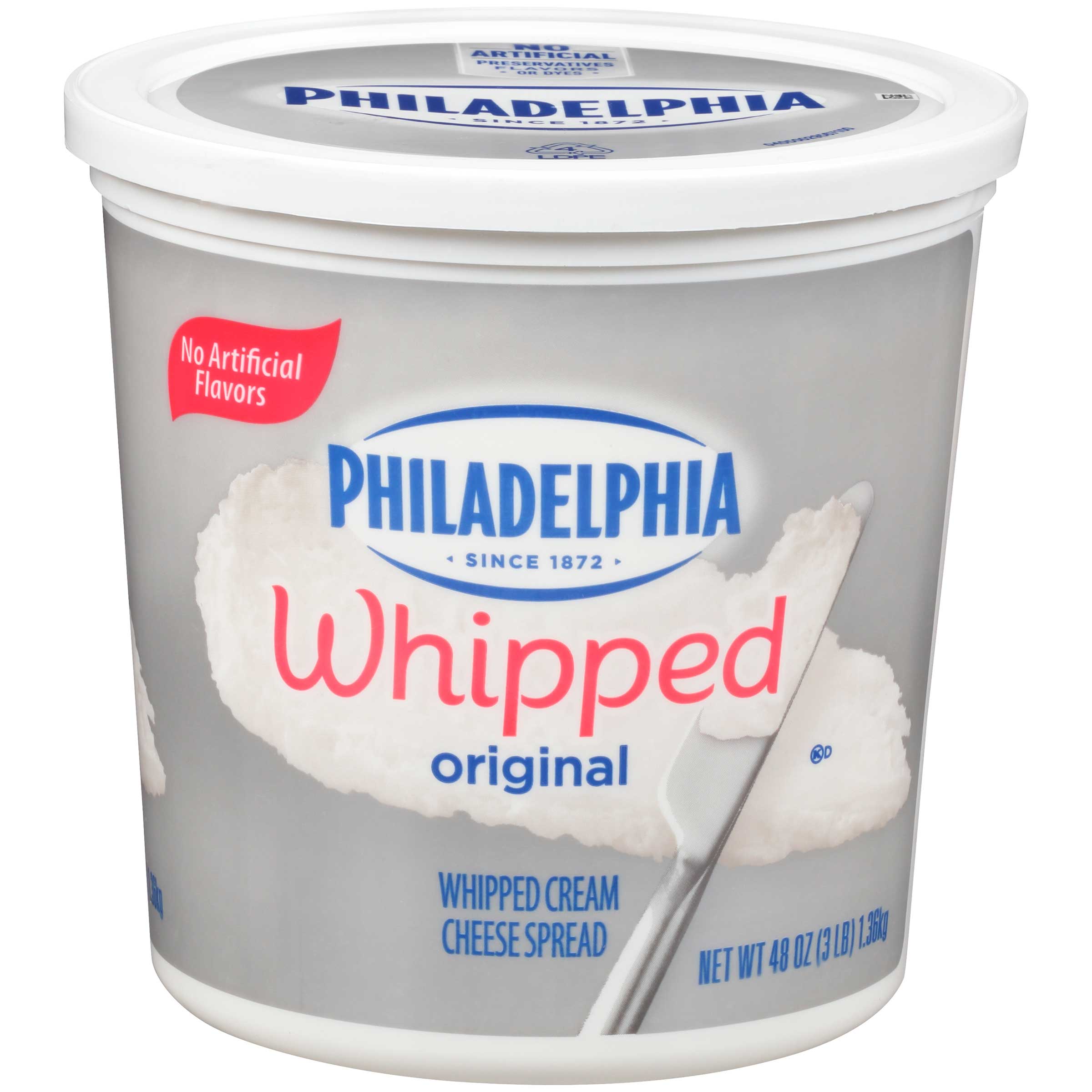 Kraft Philadelphia Whipped Cream Cheese Spread Case | FoodServiceDirect