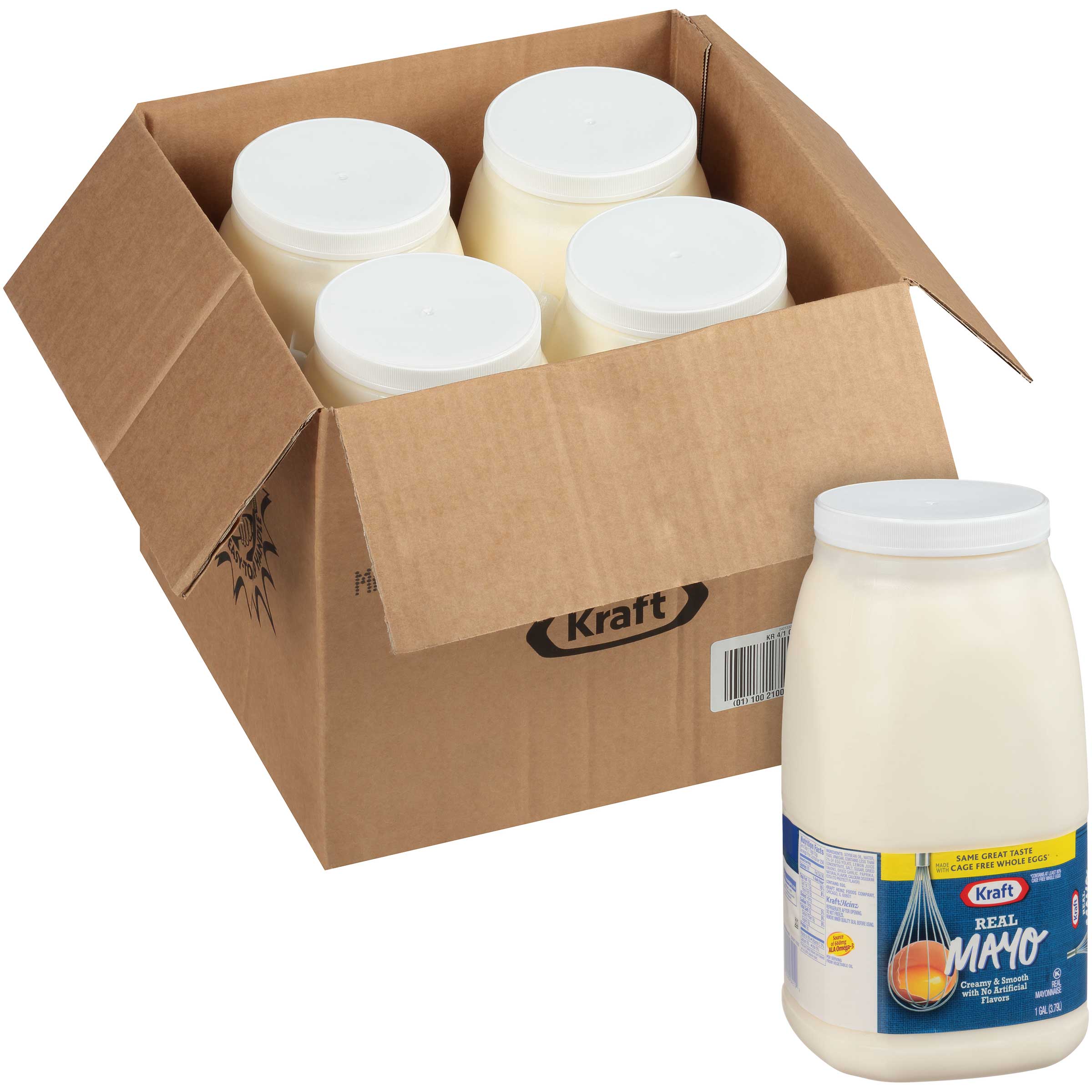 Kraft Real Mayonnaise, 1 Gallon -- 4 Case | FoodServiceDirect.com ...