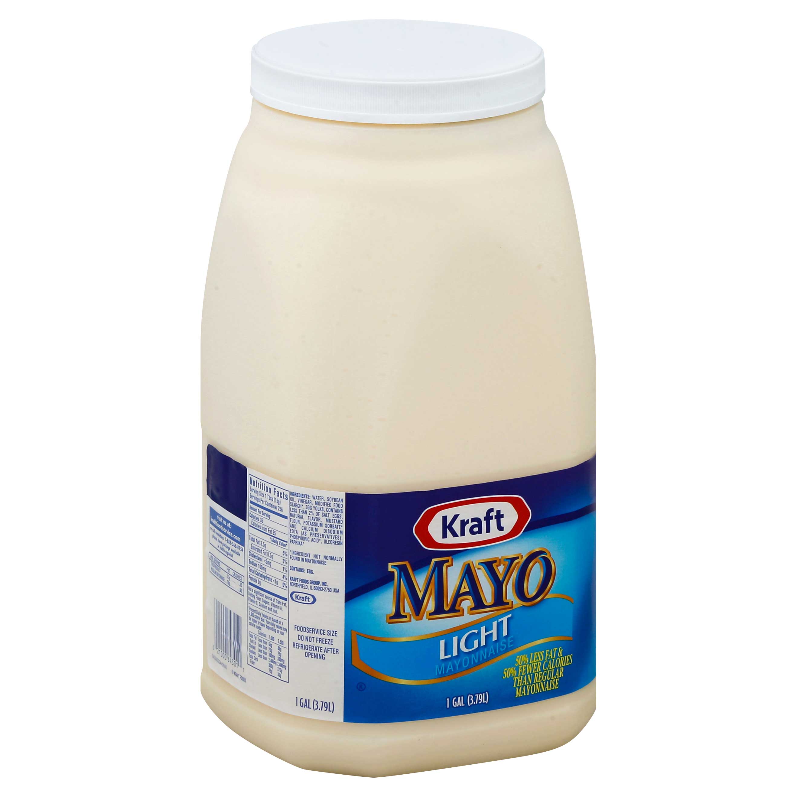 Kraft Mayonnaise Light, 1 Gallon -- 4 Case | FoodServiceDirect.com ...