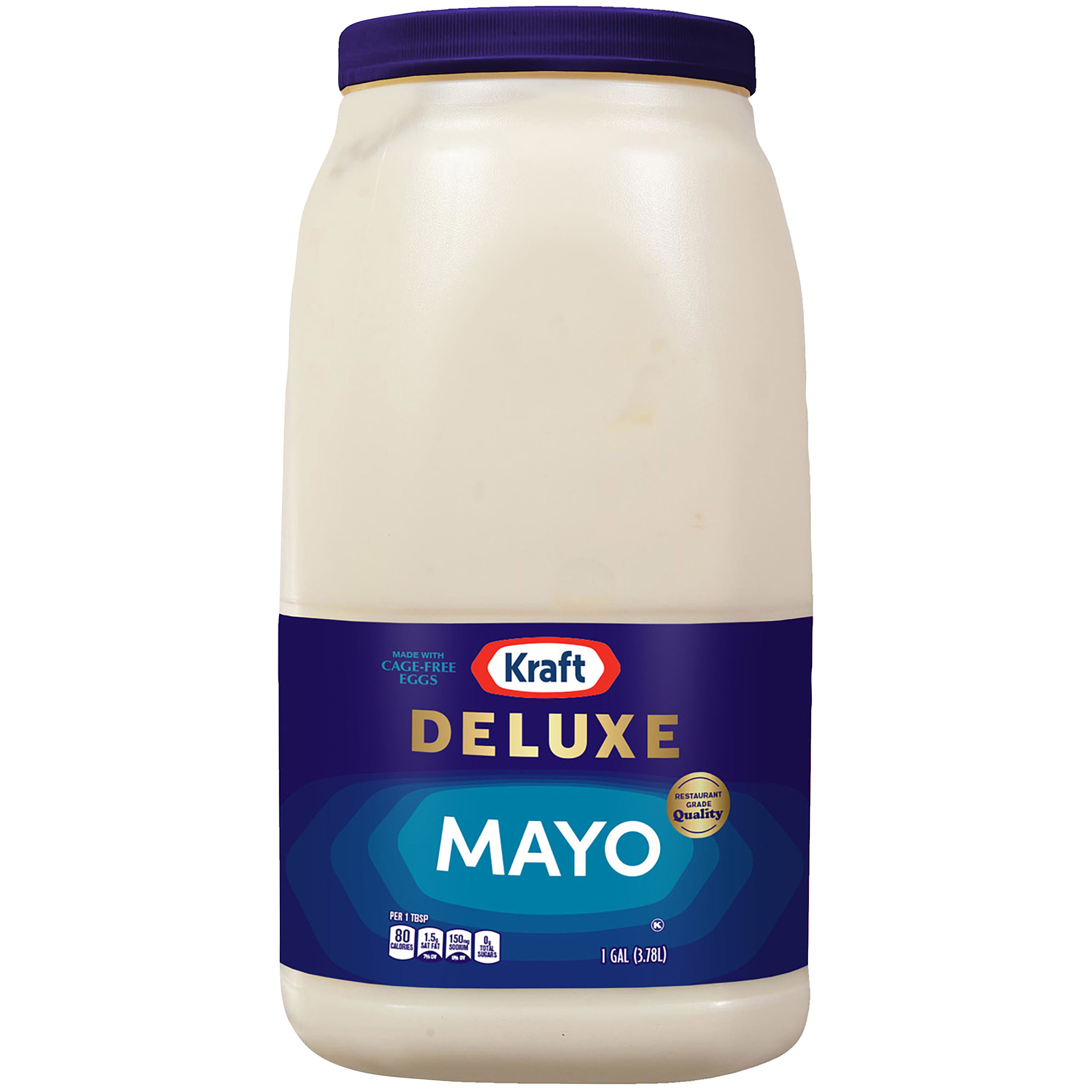 Kraft Bulk Deluxe Mayonnaise, 1 Gallon -- 4 per case.