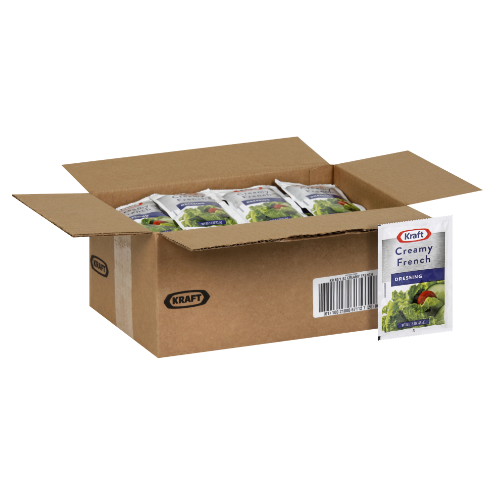 Kraft Single Serve Creamy French Salad Dressing | FoodServiceDirect