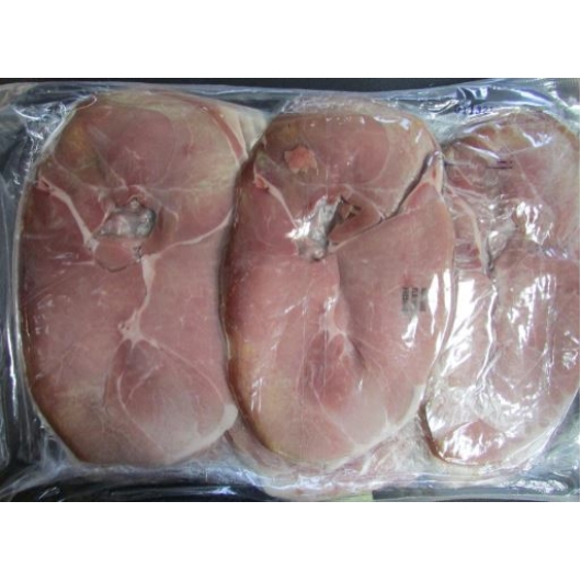 Hobes Country Ham 3-4 Ounce Country Ham Boneless Center Cuts, 5 Pound ...