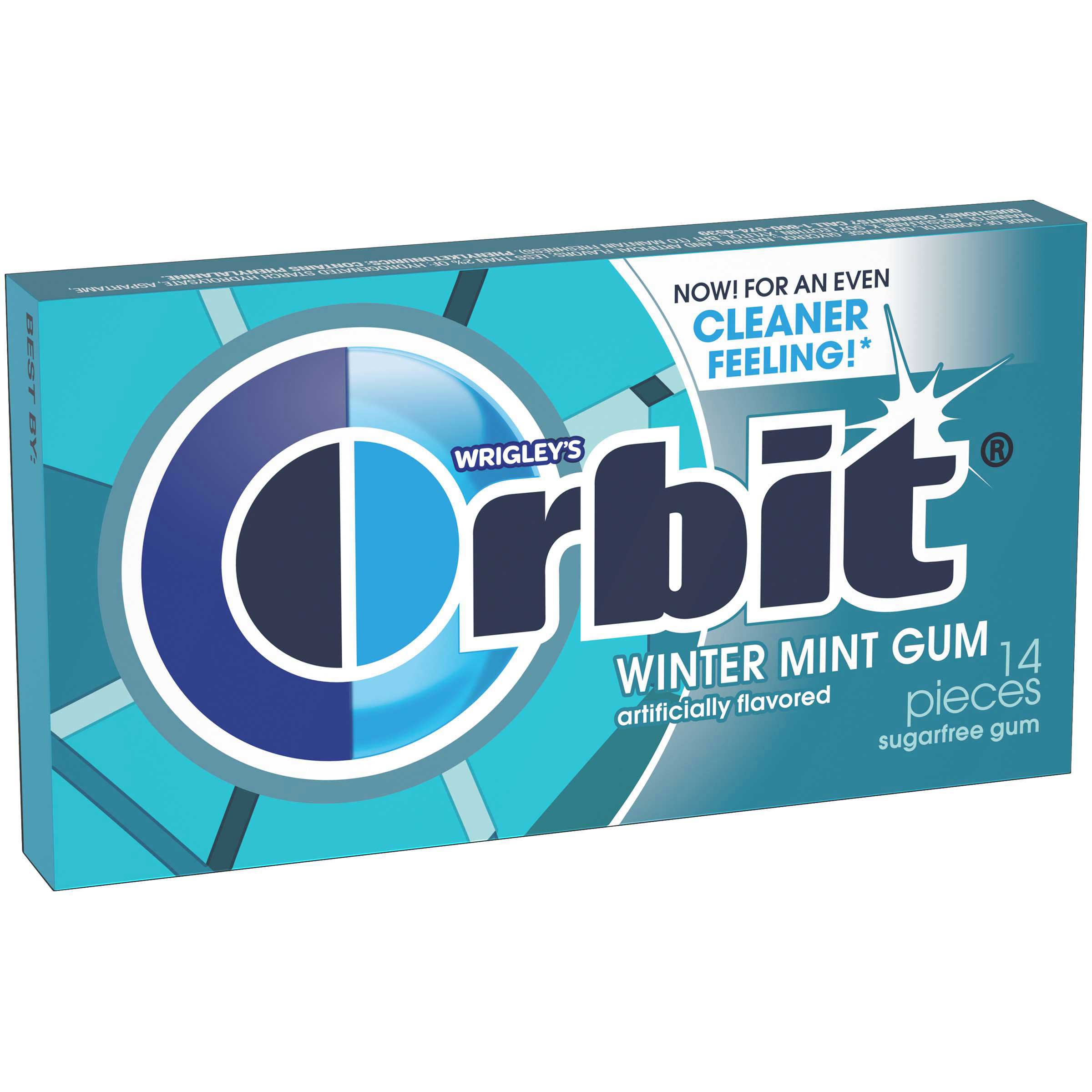 Wrigleys Wintermint Orbit Bubble Gum Case | FoodServiceDirect