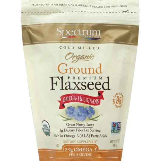 Spectrum Ground Flax Seed, 14 Ounce -- 12 per case