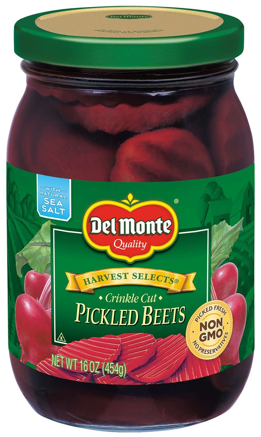 Del Monte Sliced Pickled Beets, 16 Ounce -- 12 per case