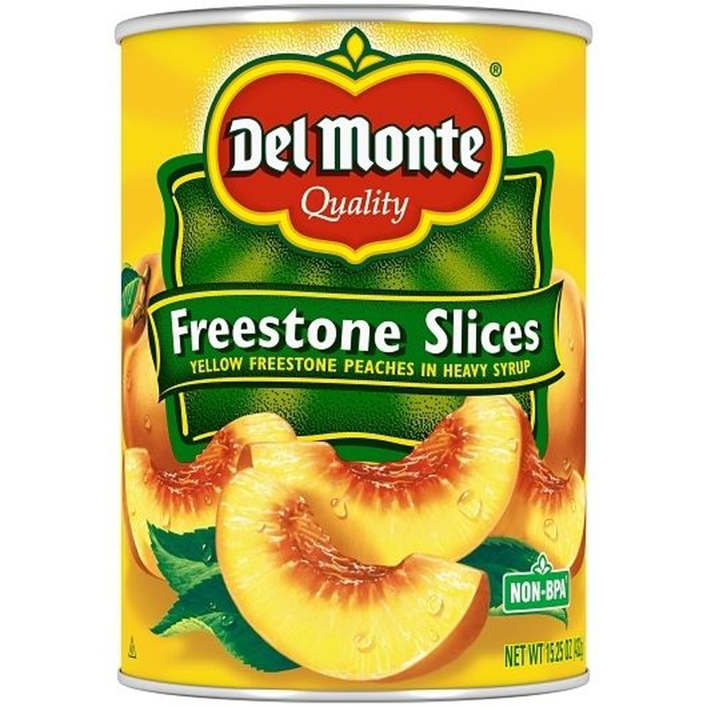 Del Monte Yellow Freestone Peach Slices in Heavy Syrup | FoodServiceDirect