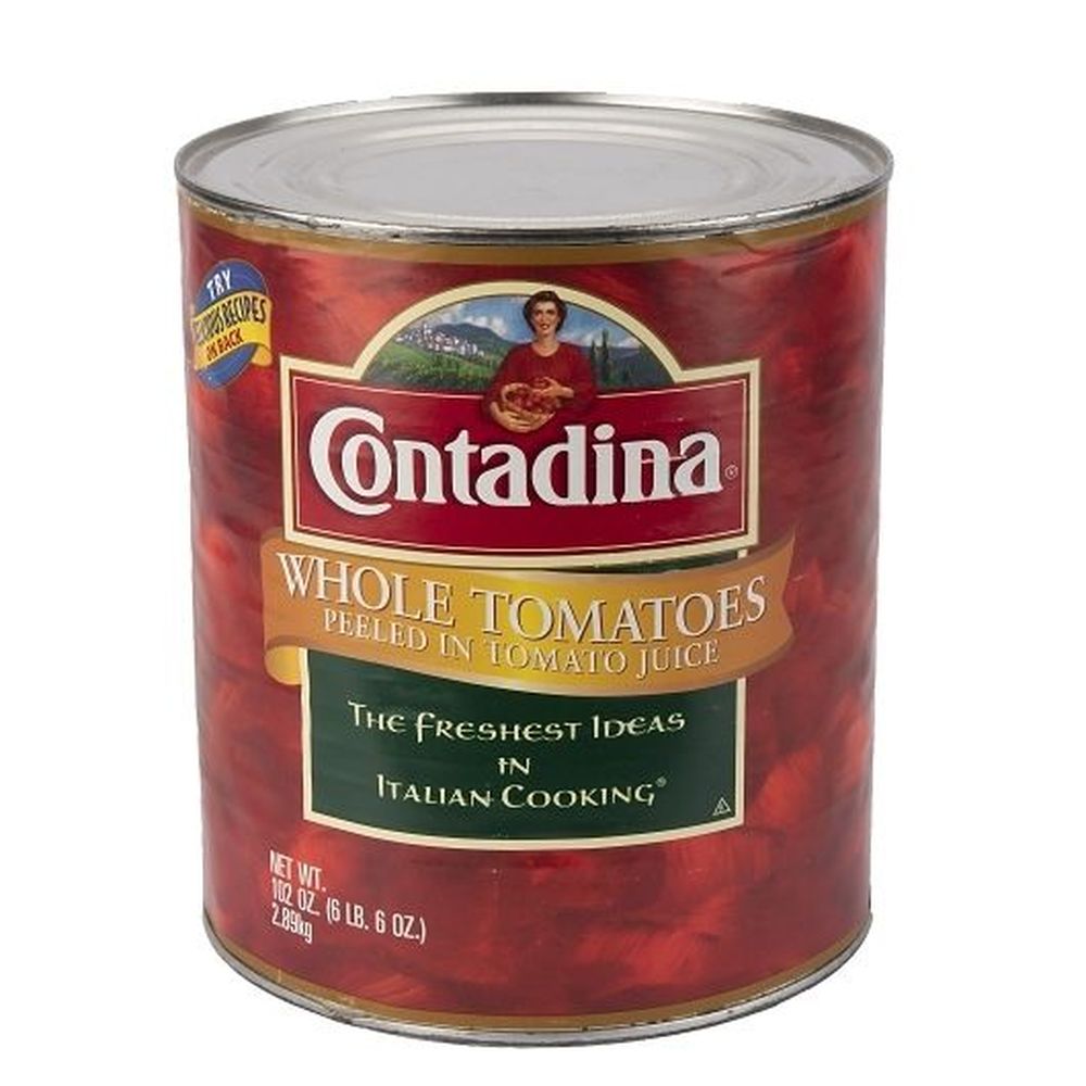Contadina Whole Peeled Tomatoes, 102 Ounce - 6 per case
