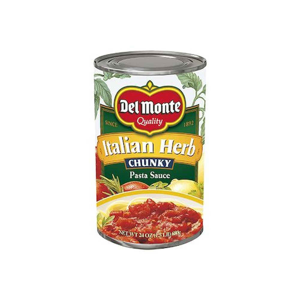 Del Monte Italian Herb Pasta Sauce, 24 Ounce -- 12 per case