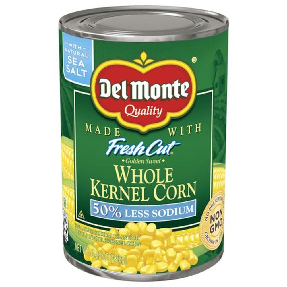 Del Monte Fresh Cut Whole Kernel Corn, 15.25 Ounce -- 12 per case