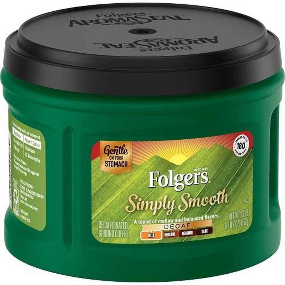 Folgers Simply Smooth Decaf Ground Coffee | FoodServiceDirect