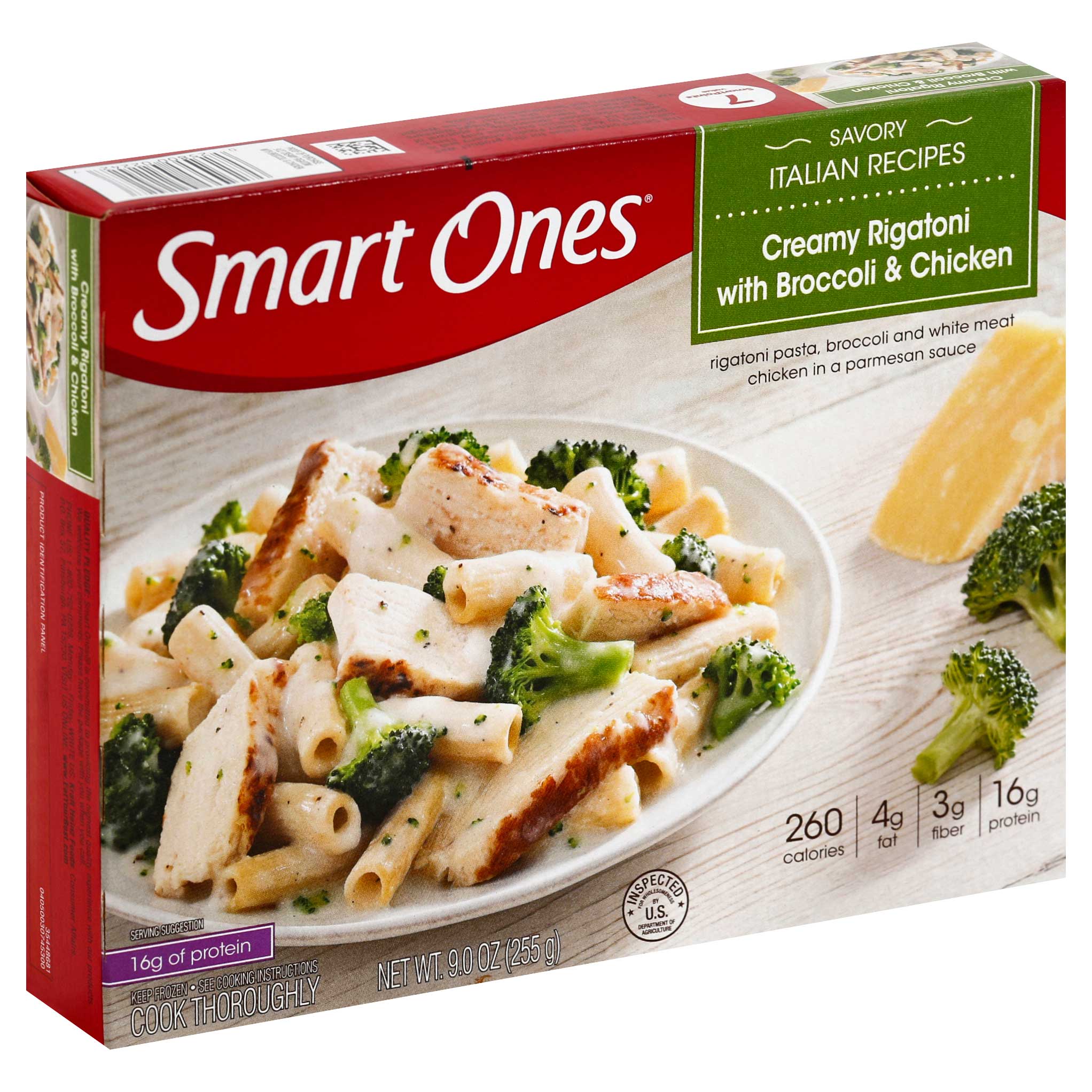 Heinz Smart Ones Entree Rigatoni Broccoli and Chicken, 9 Ounce -- 12 ...