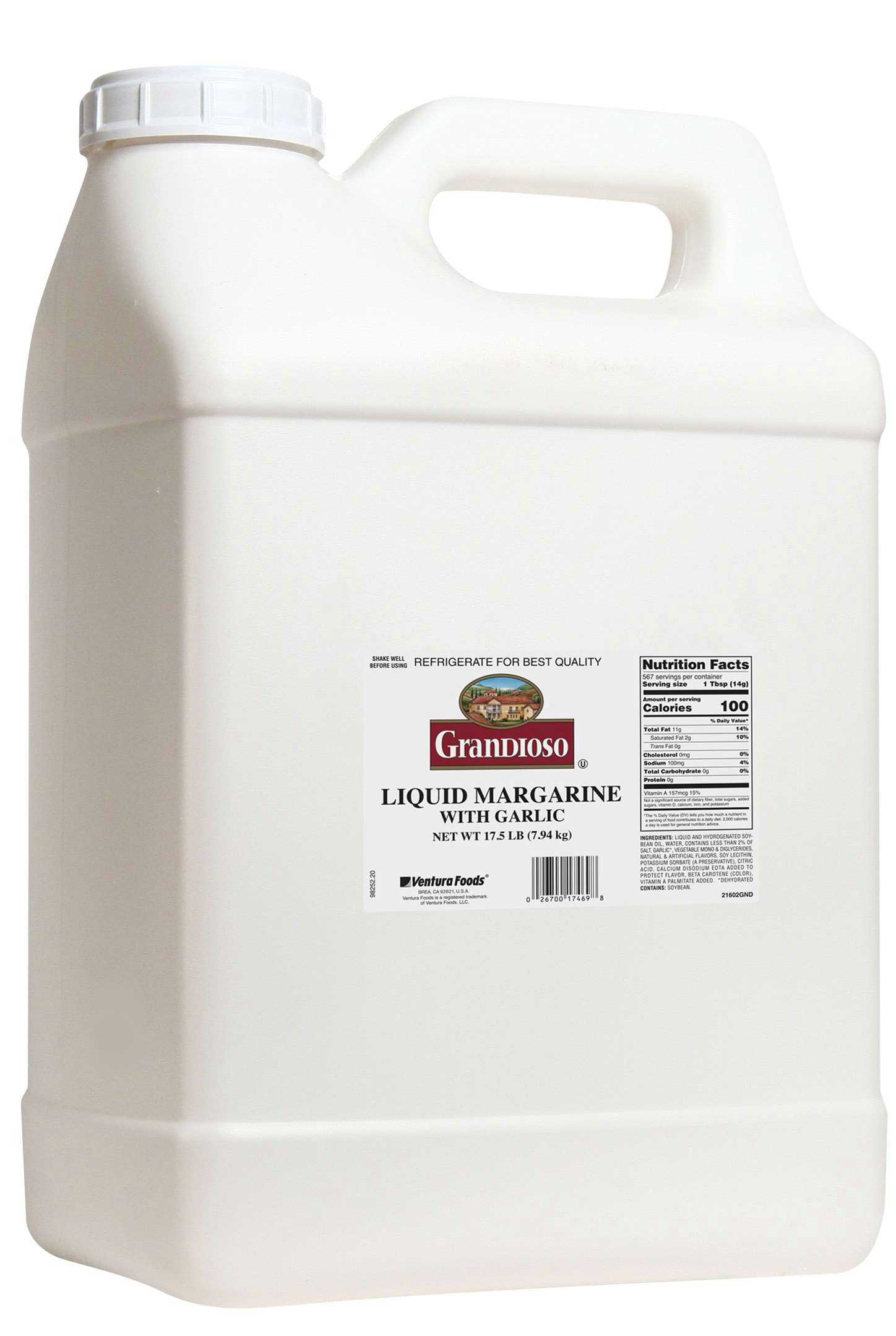 Gold N Sweet Liquid Margarine with Garlic Case | FoodServiceDirect