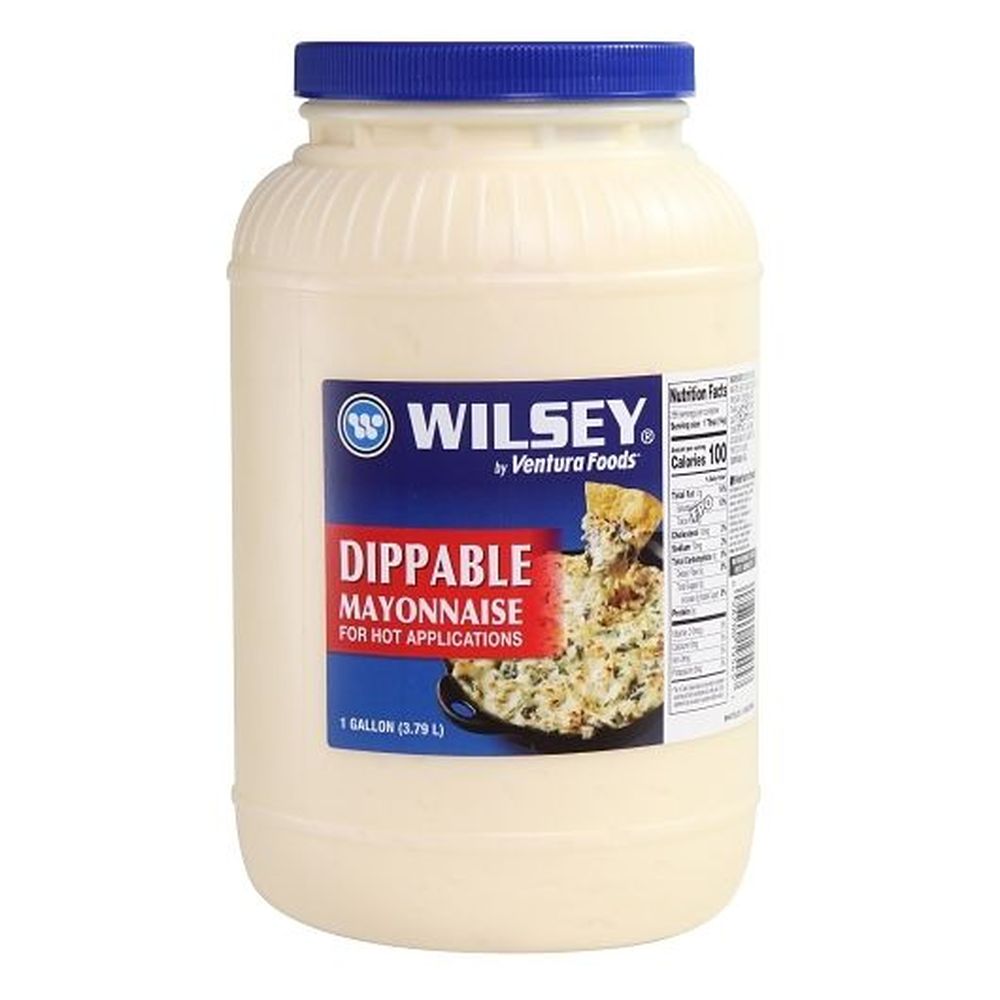 Wilsey Traditional Flavor Dippable Mayonnaise, 1 Gallon -- 4 per case