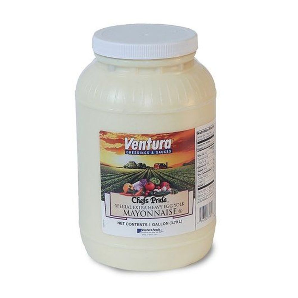 Chefs Pride Special Extra Heavy Yolk Mayonnaise - Bulk, 1 Gallon - 4 ...