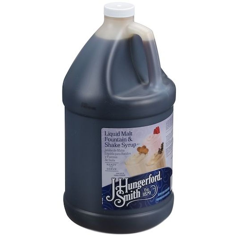 Jhs Liquid Malt Fountain and Shake Syrup Case | FoodServiceDirect