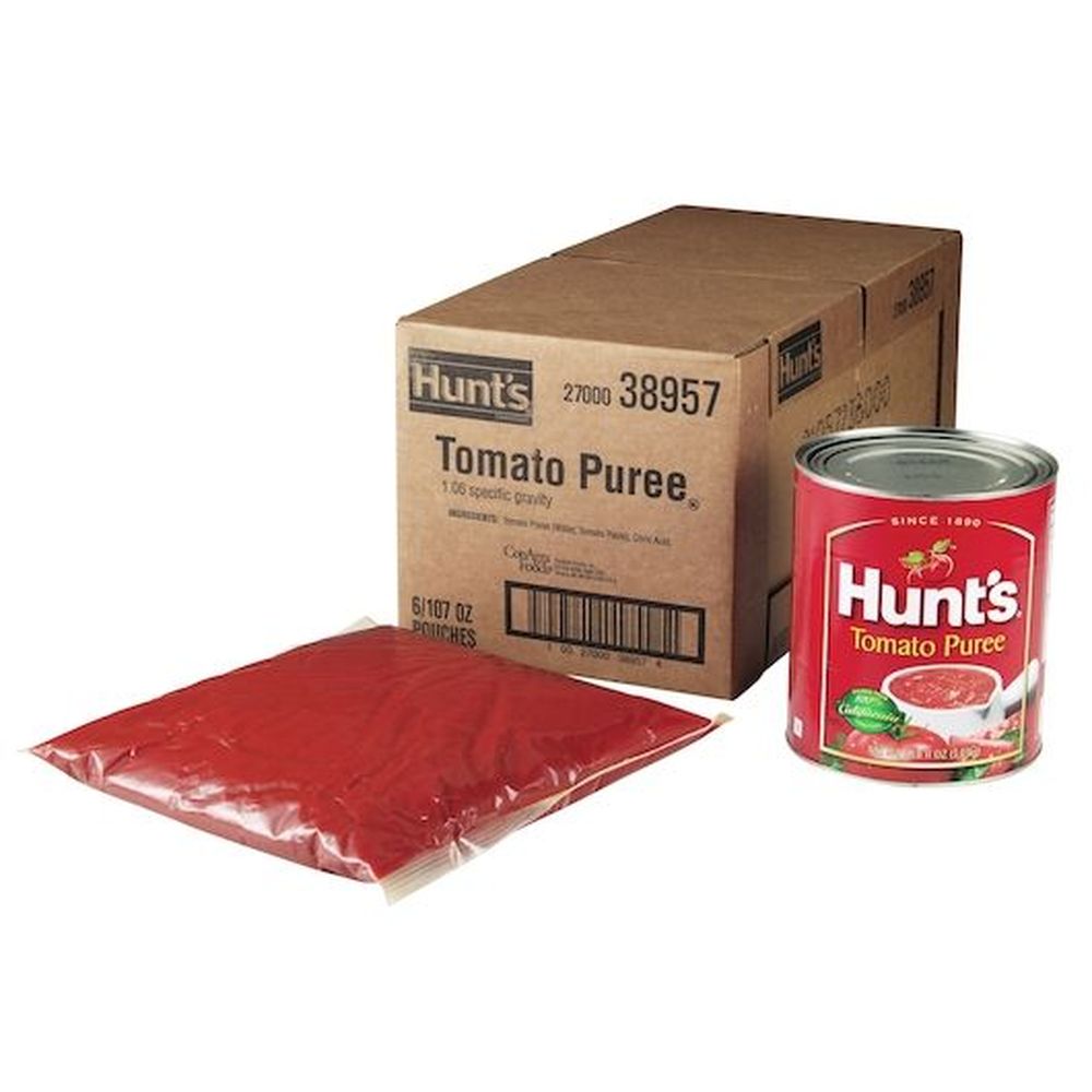 Hunts Tomato Puree, 3 Gallon | FoodServiceDirect.com - Widest Variety ...