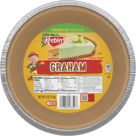 Keebler Ready Crust Graham Cracker Pie Crust Case | FoodServiceDirect