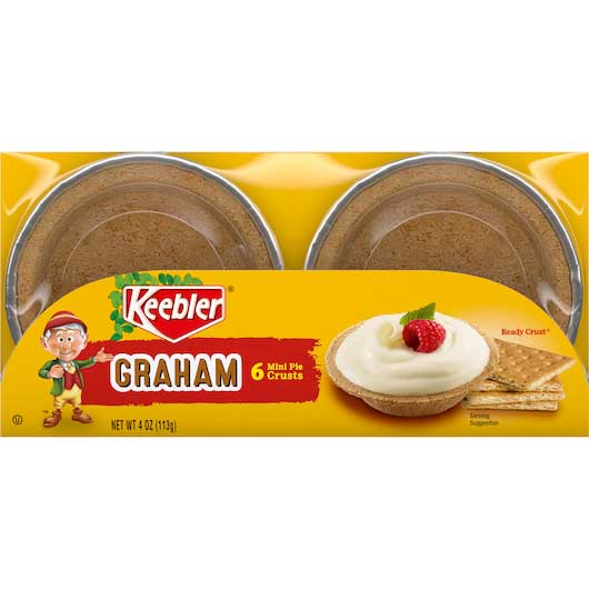 Keebler Crusts Graham Cracker Mini Pie Crust Case | FoodServiceDirect
