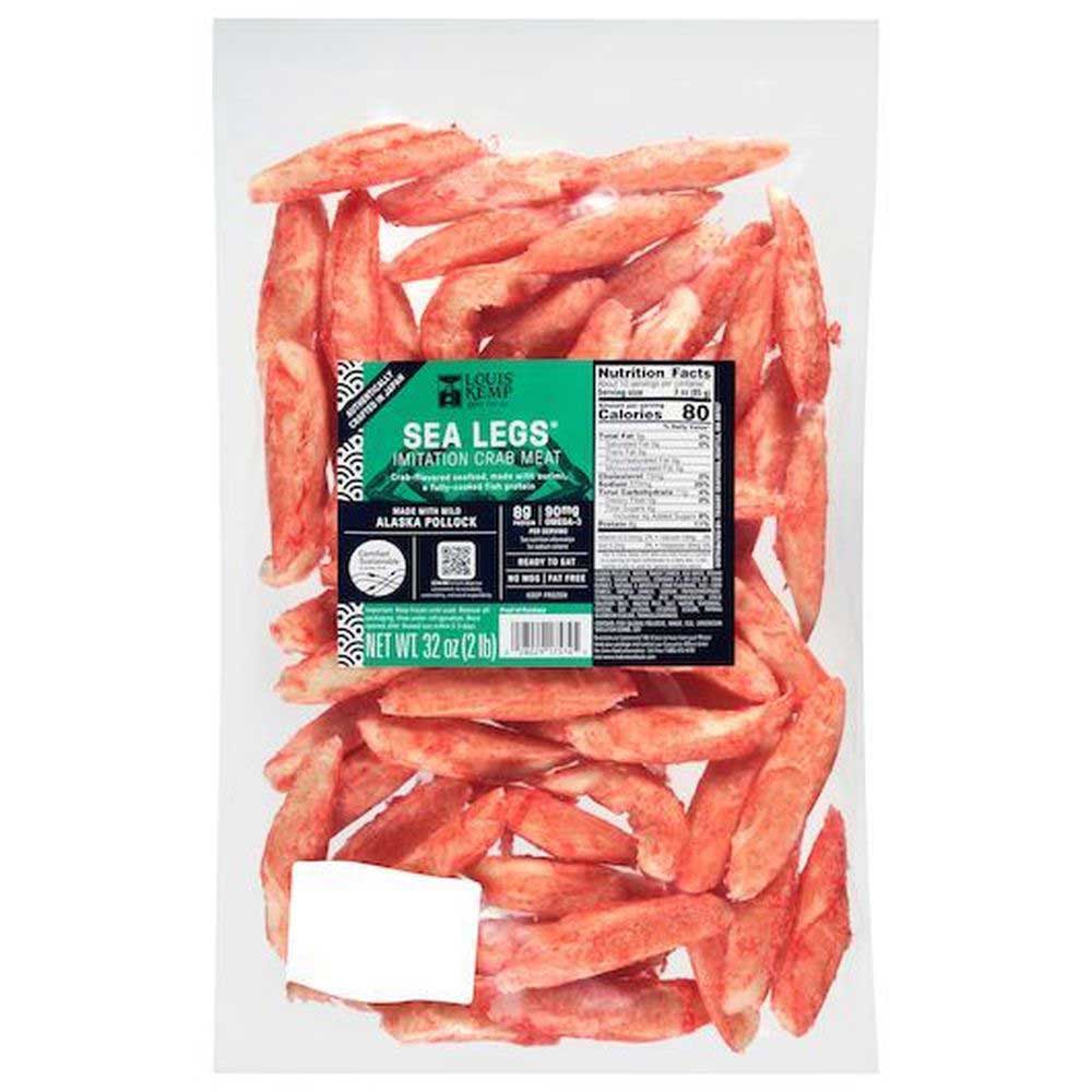 Louis Kemp Sea Legs Imitation Crabmeat Case | FoodServiceDirect