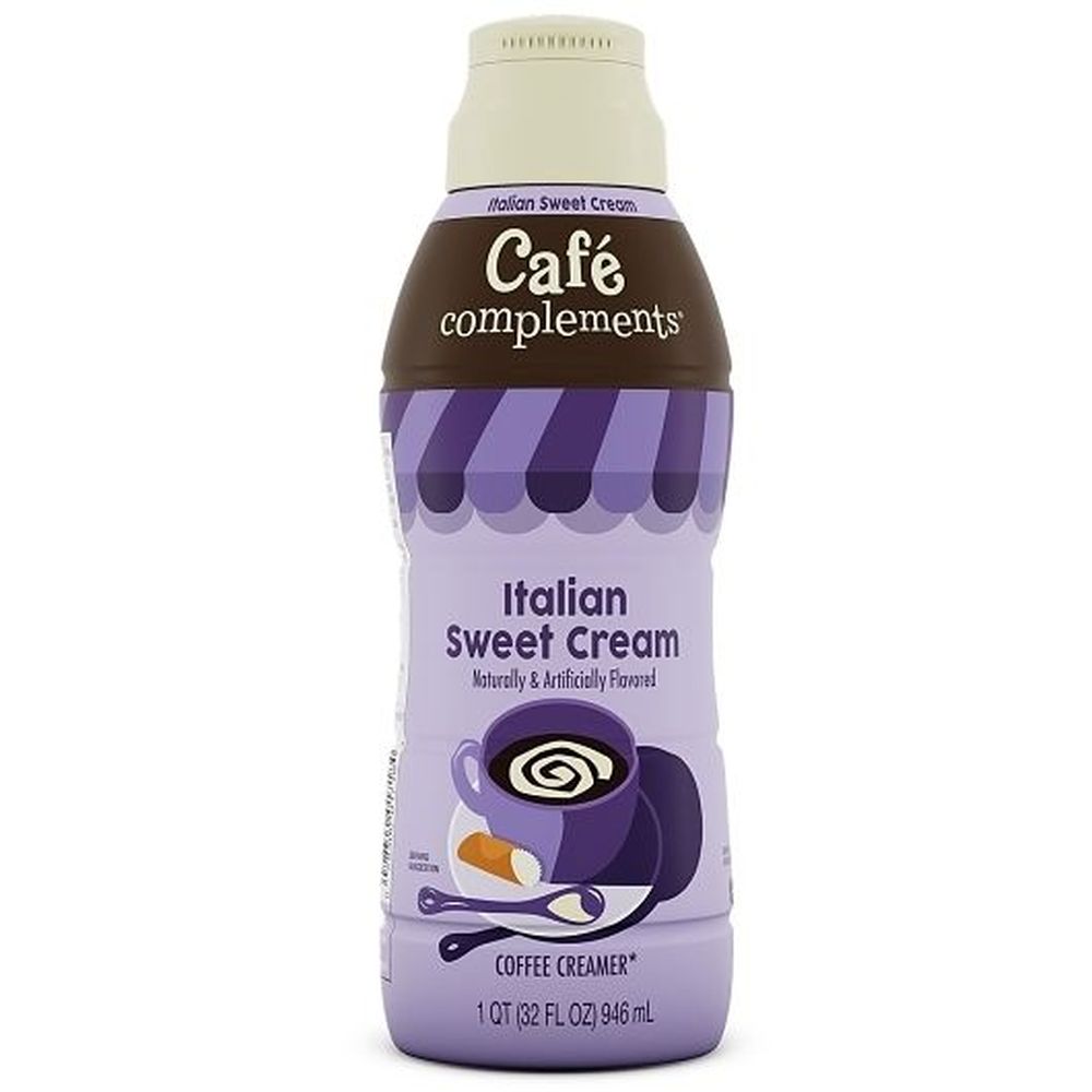Cafe Complements Italian Sweet Cream Coffee Creamer, 32 Fluid Ounce ...