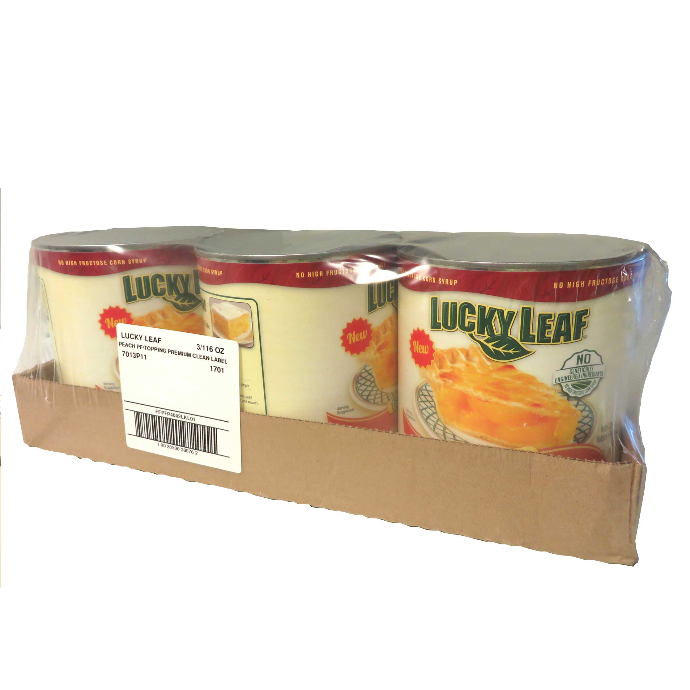 Lucky Leaf Premium Clean Label Peach Fruit Filling Or Topping, 116 ...