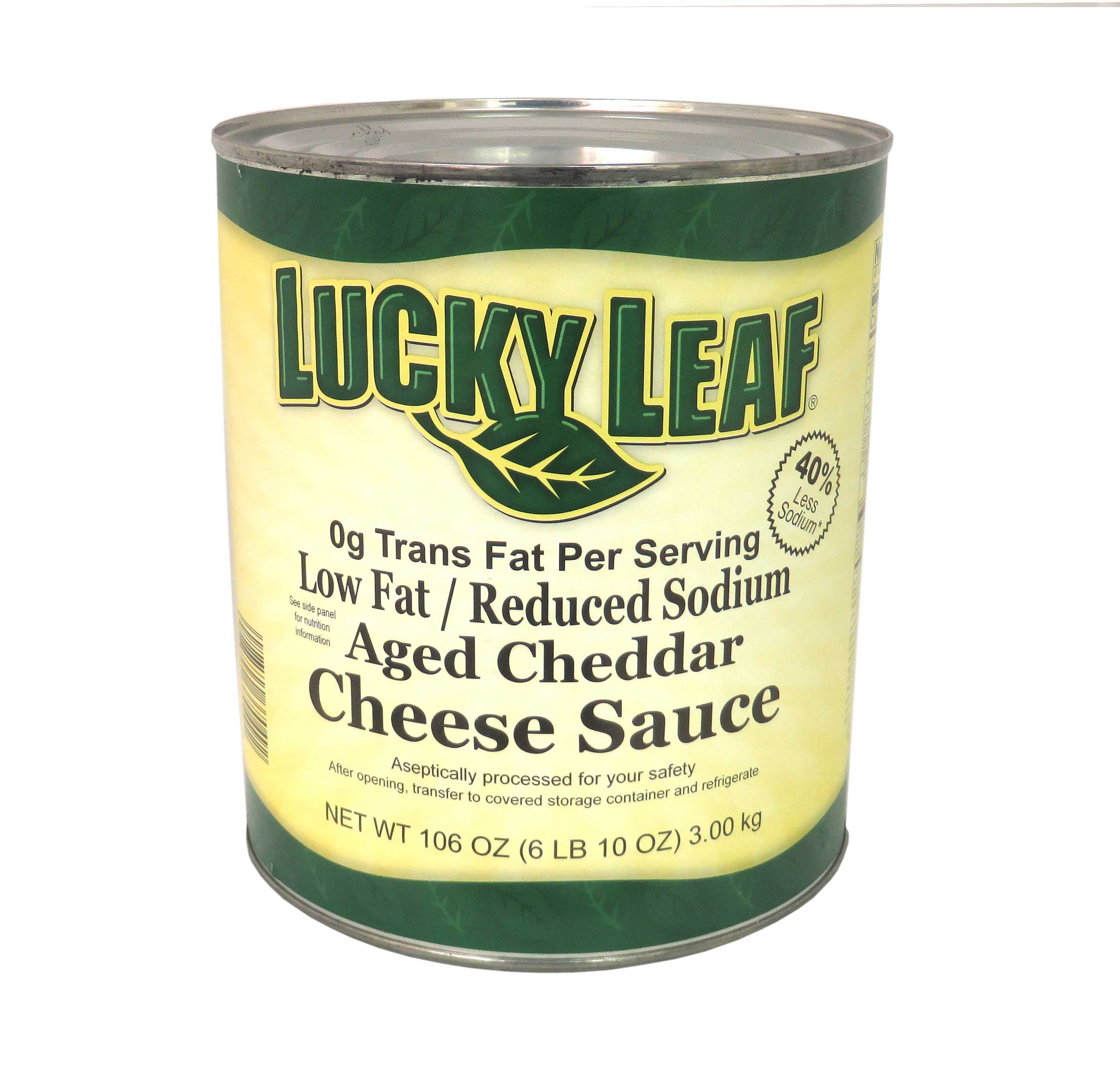 Knouse Foods Lucky Leaf Aged Cheddar Cheese Sauce | FoodServiceDirect