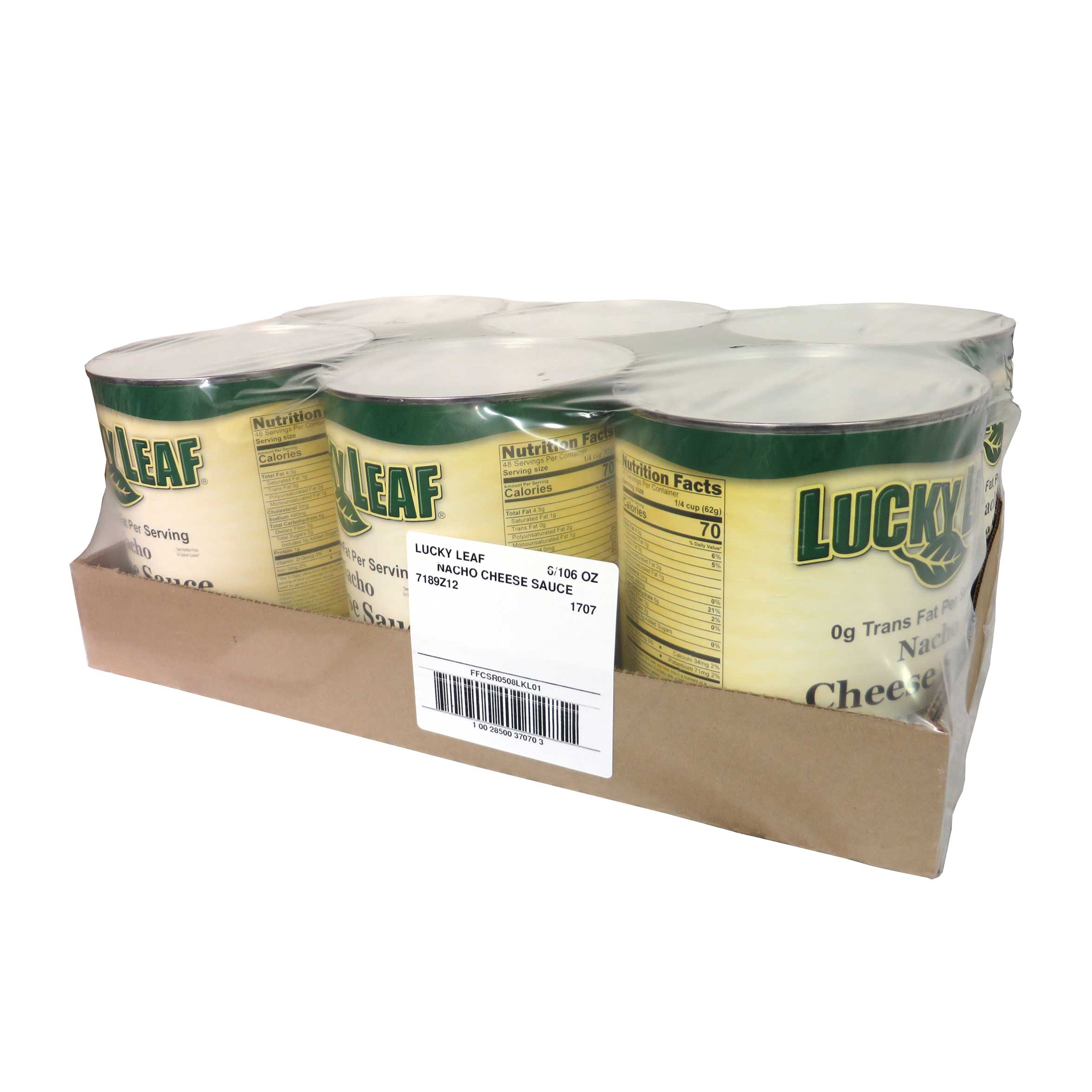 Knouse Foods Lucky Leaf Nacho Cheese Sauce, 106 Ounce -- 6 per case.