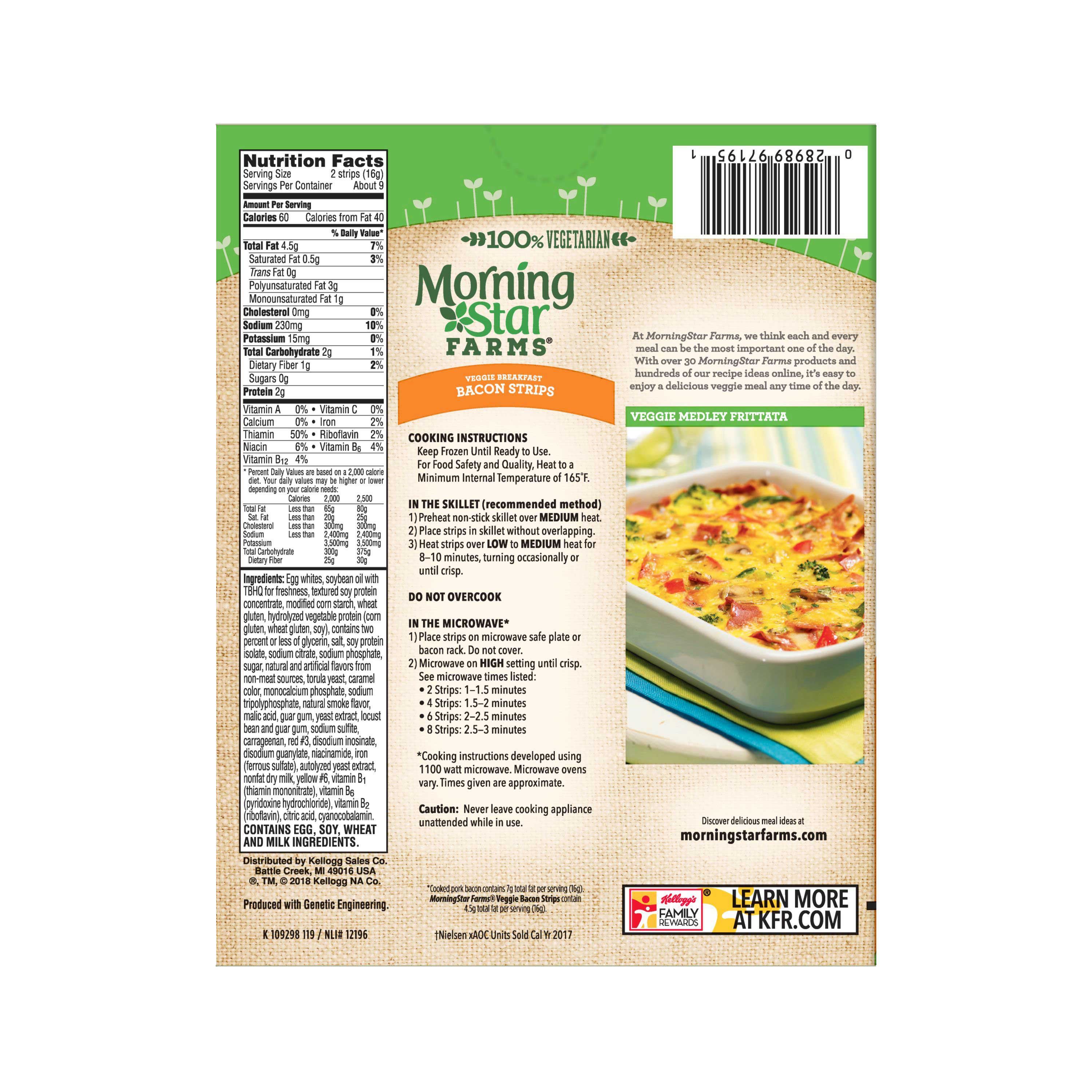 how to cook morningstar bacon