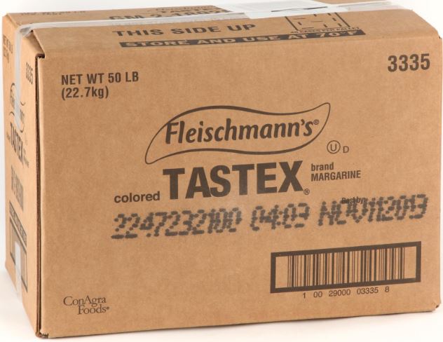 Conagra Fleischmanns Tastex Colored Margarine | FoodServiceDirect