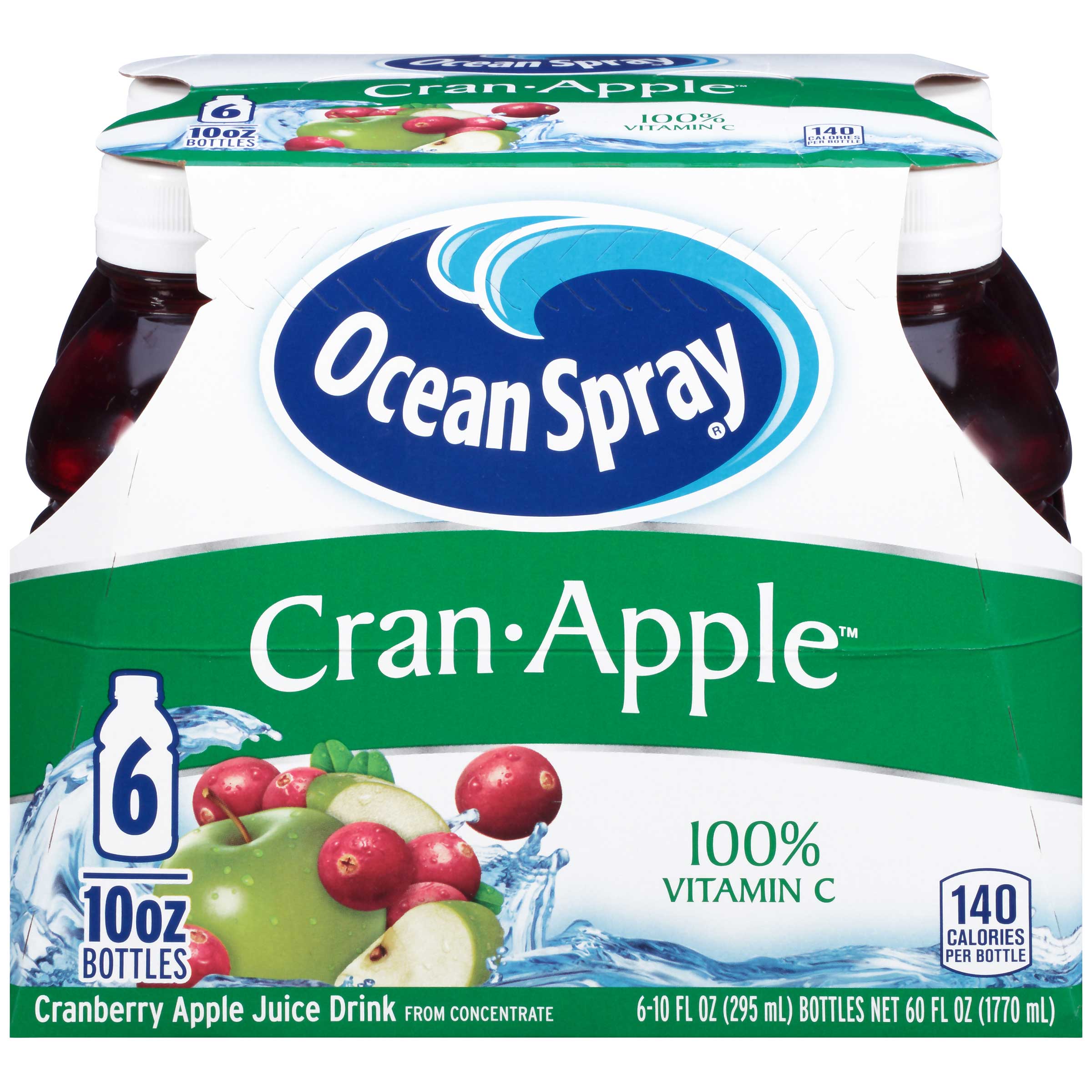 Ocean Spray Cranberry Apple Juice Drink Case | FoodServiceDirect