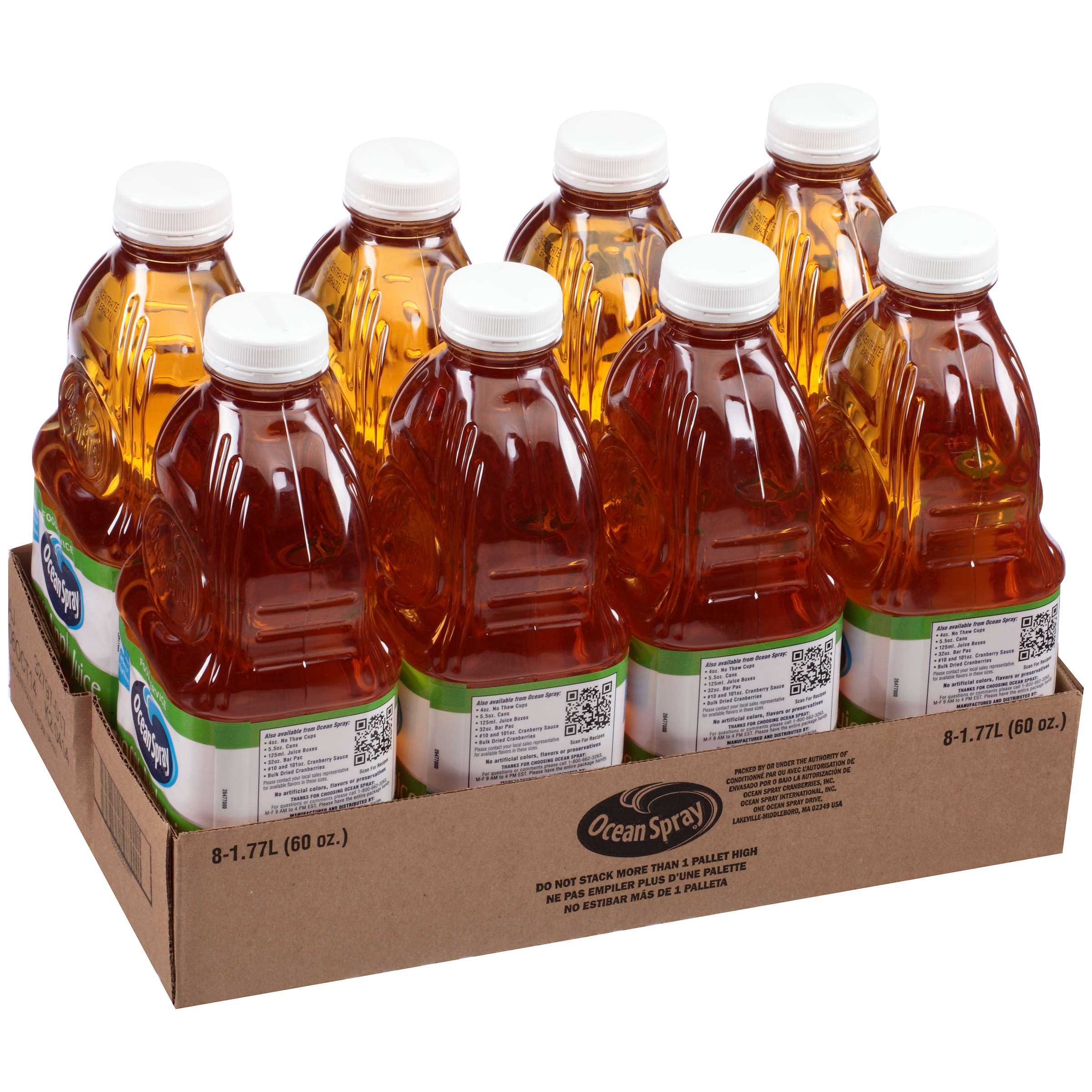 Ocean Spray Apple Juice Case | FoodServiceDirect